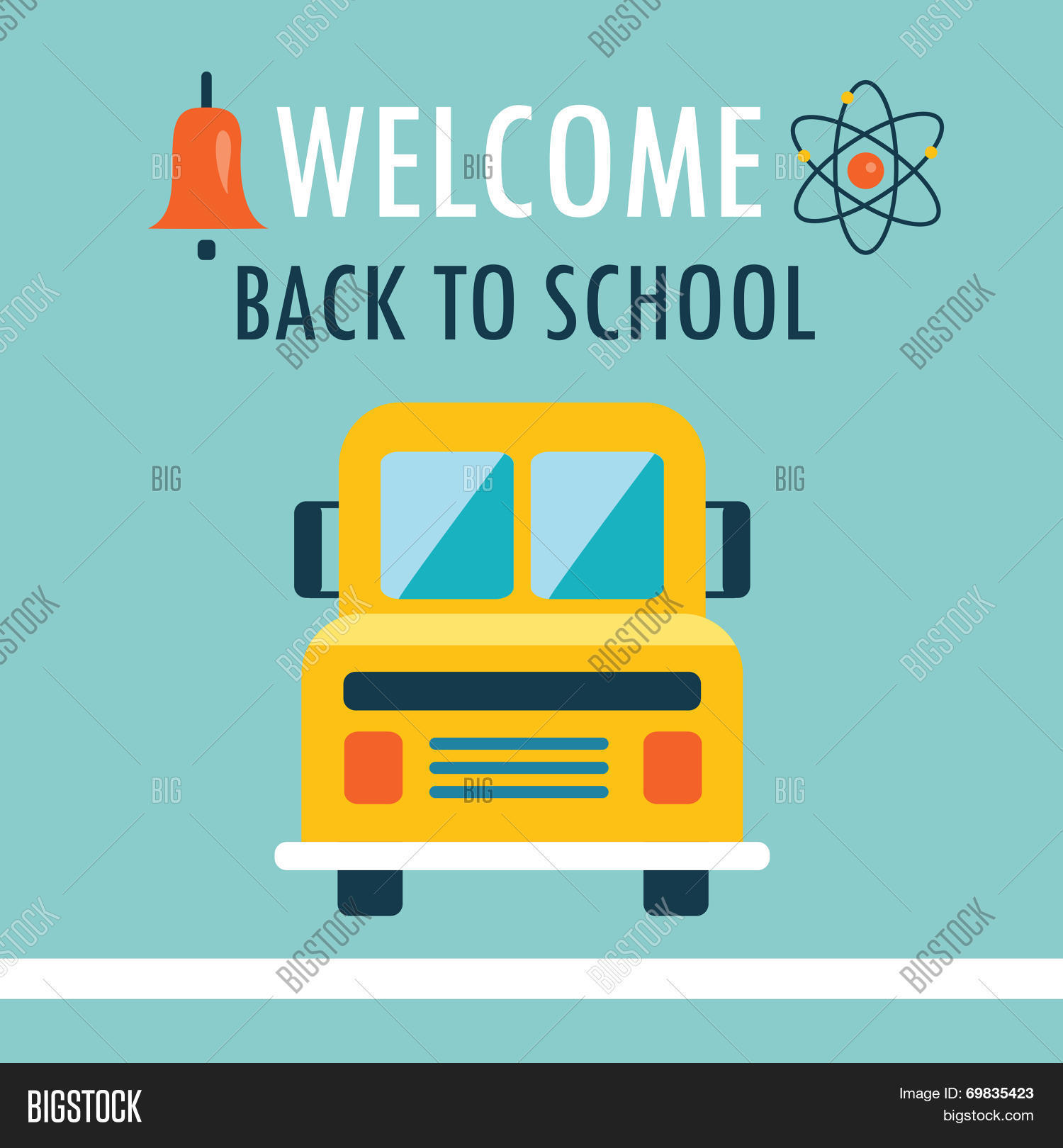 Welcome Back School Vector & Photo (Free Trial) | Bigstock