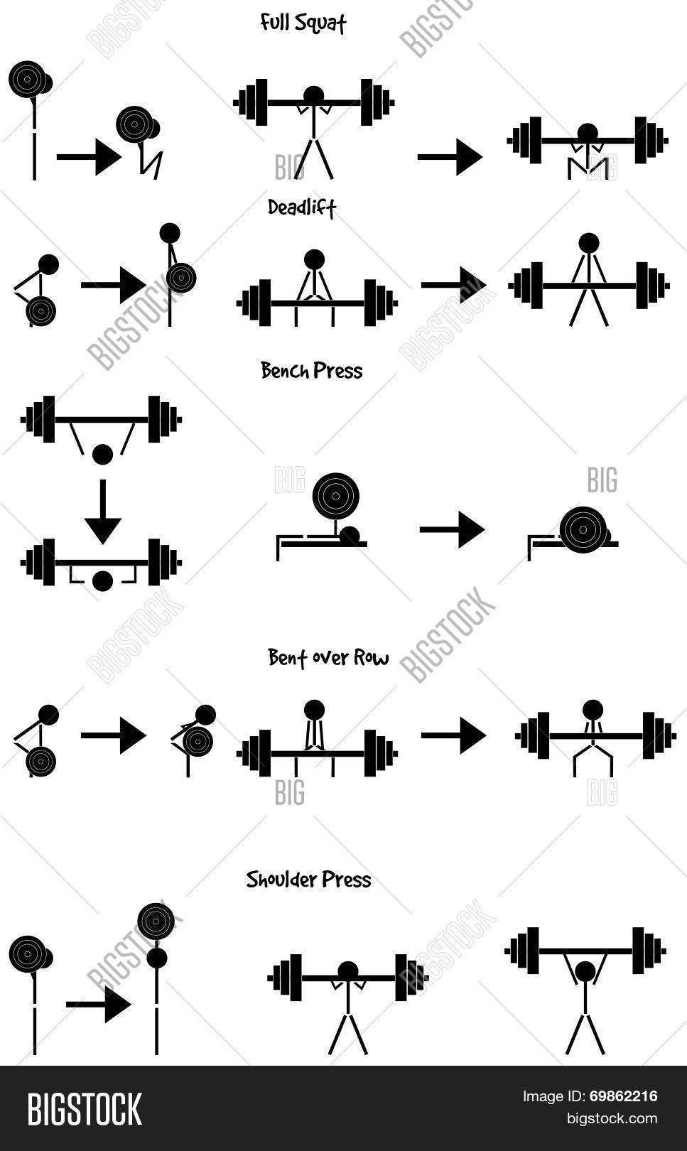 Stickman Weight Vector & Photo (Free Trial) | Bigstock