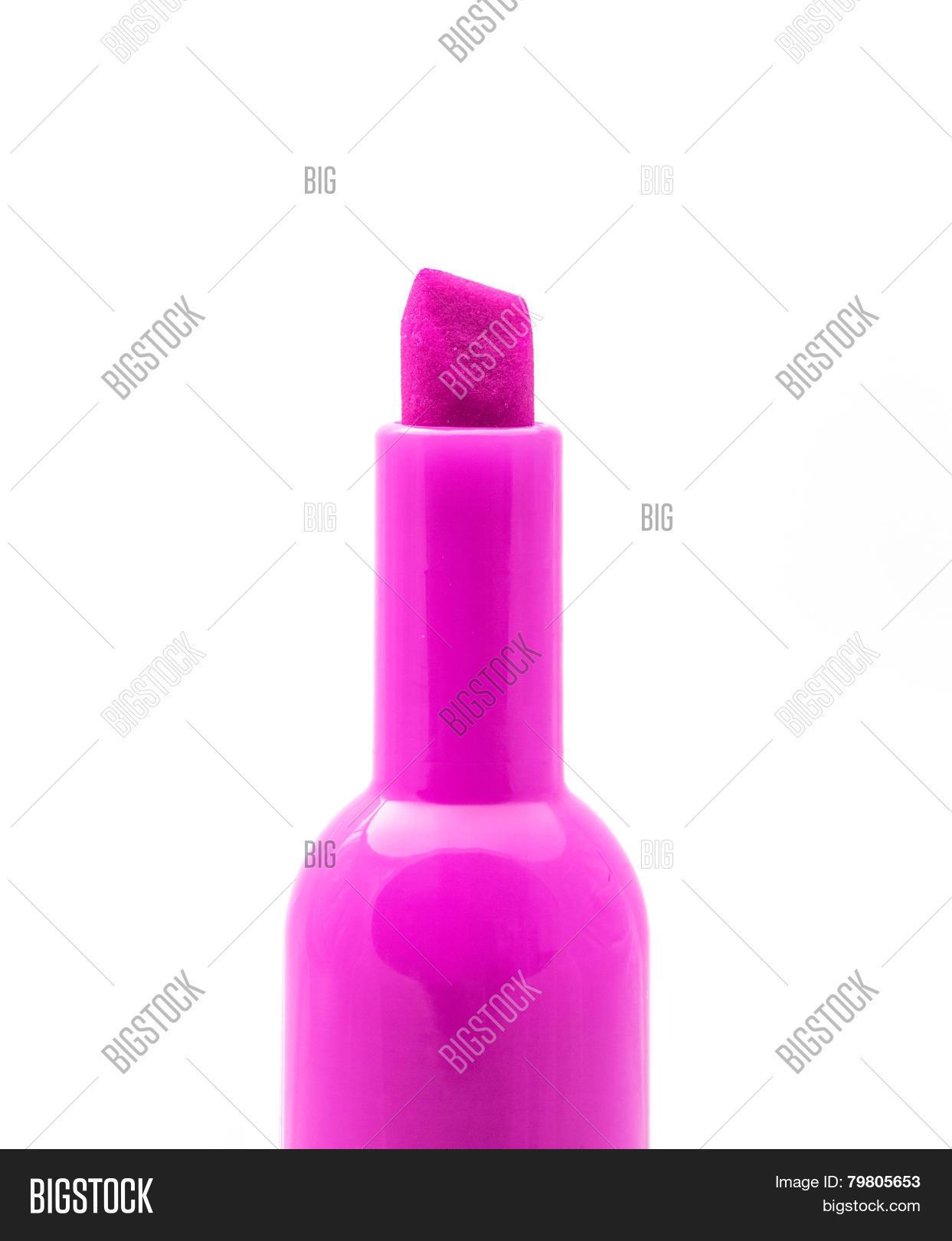 Pink Marker Image & Photo (Free Trial) | Bigstock