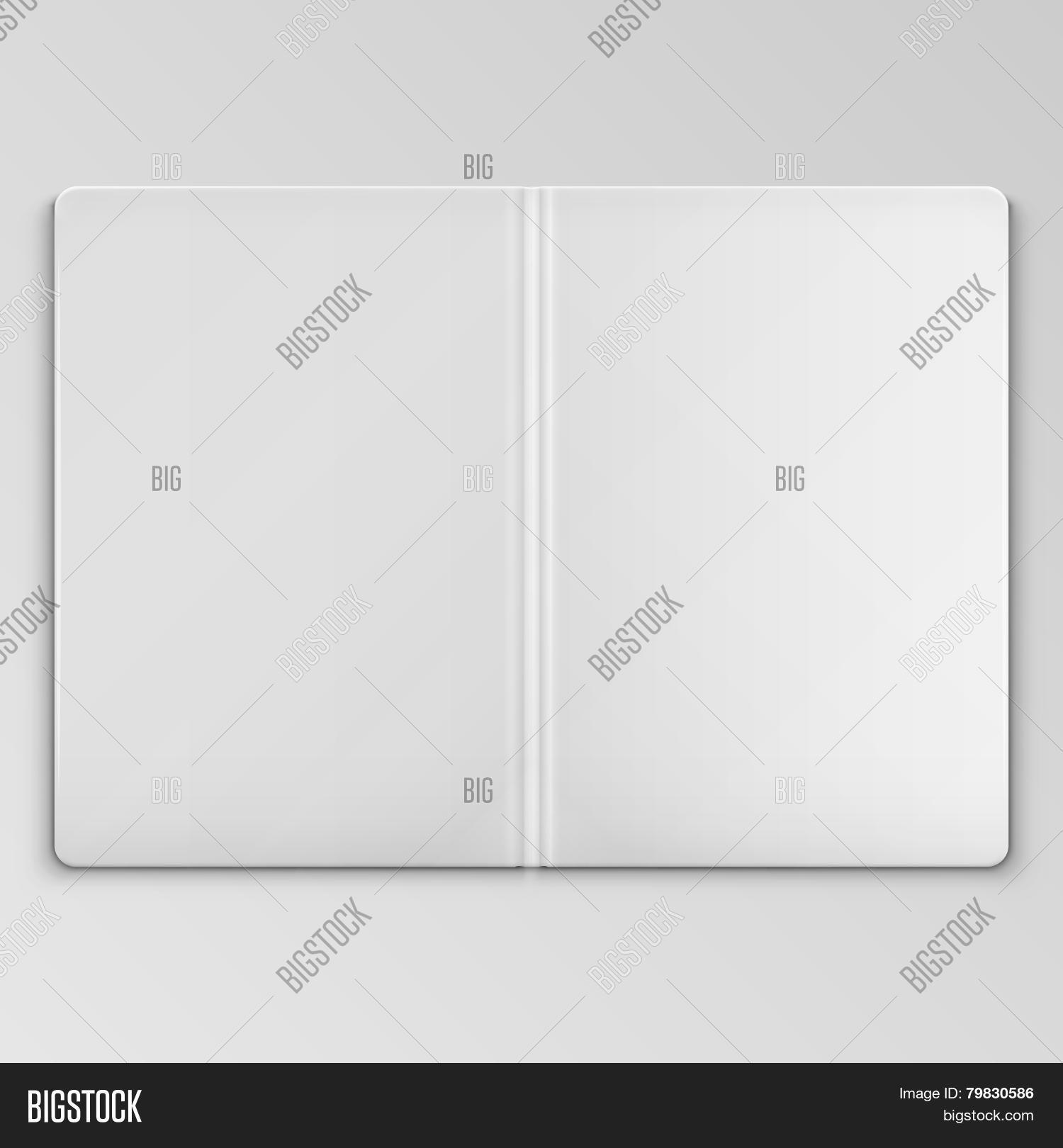 White Open Book Cover Vector & Photo (Free Trial) | Bigstock