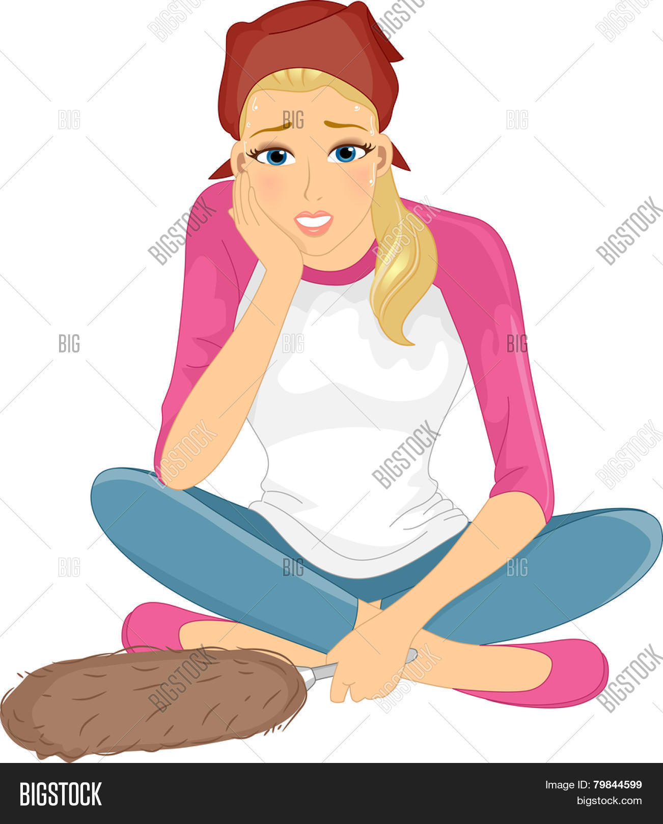 Illustration Tired Vector & Photo (Free Trial) | Bigstock