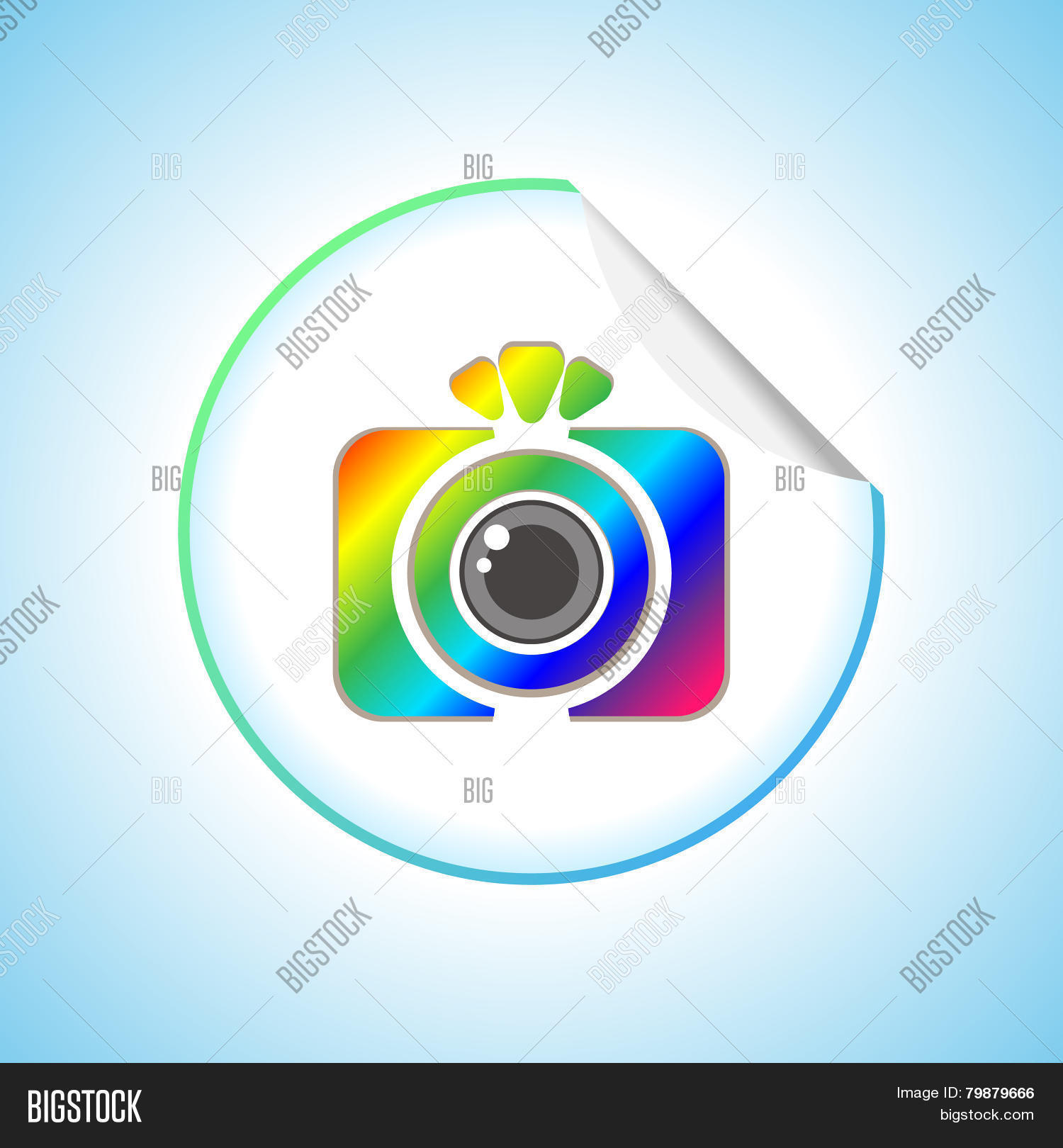Photo Camera Sign Vector & Photo (Free Trial) | Bigstock