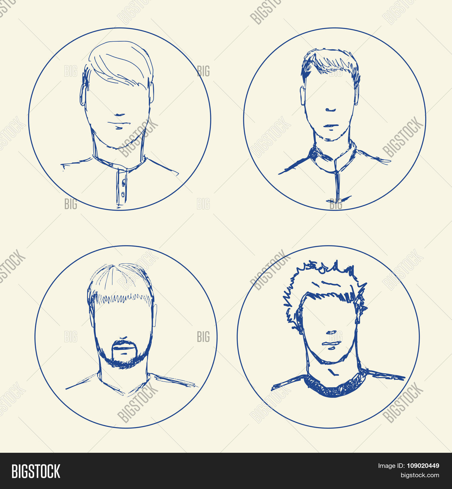 Sketch People Icons. Vector & Photo (Free Trial) | Bigstock