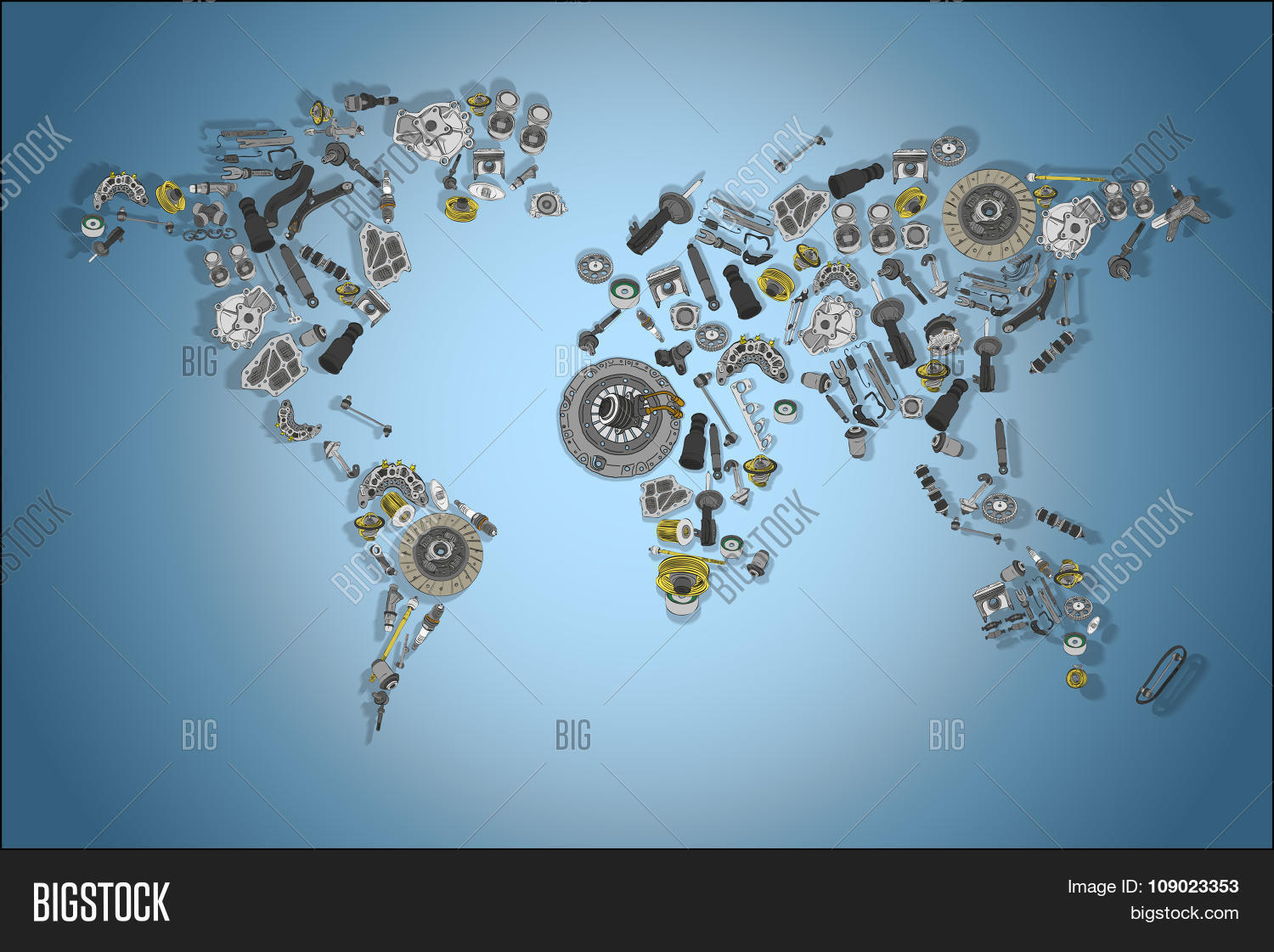 Draw Map World Image & Photo (Free Trial) | Bigstock