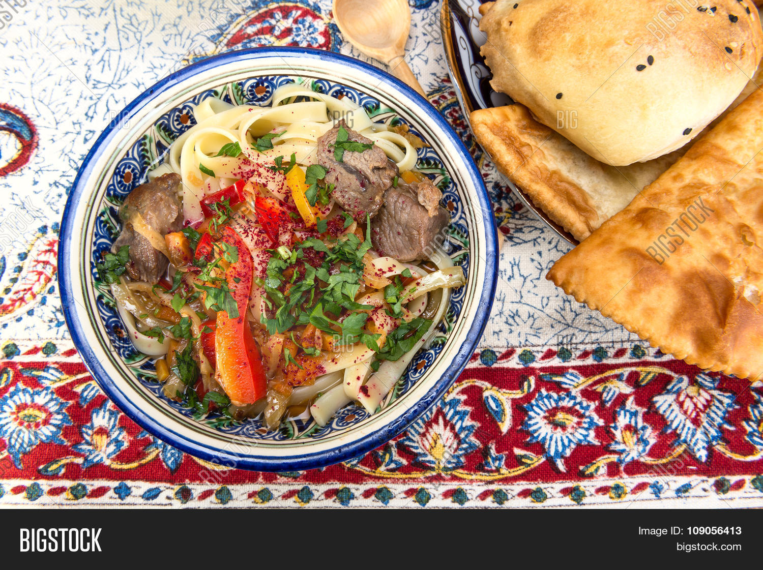 Lamian - Central Asian Image & Photo (Free Trial) | Bigstock
