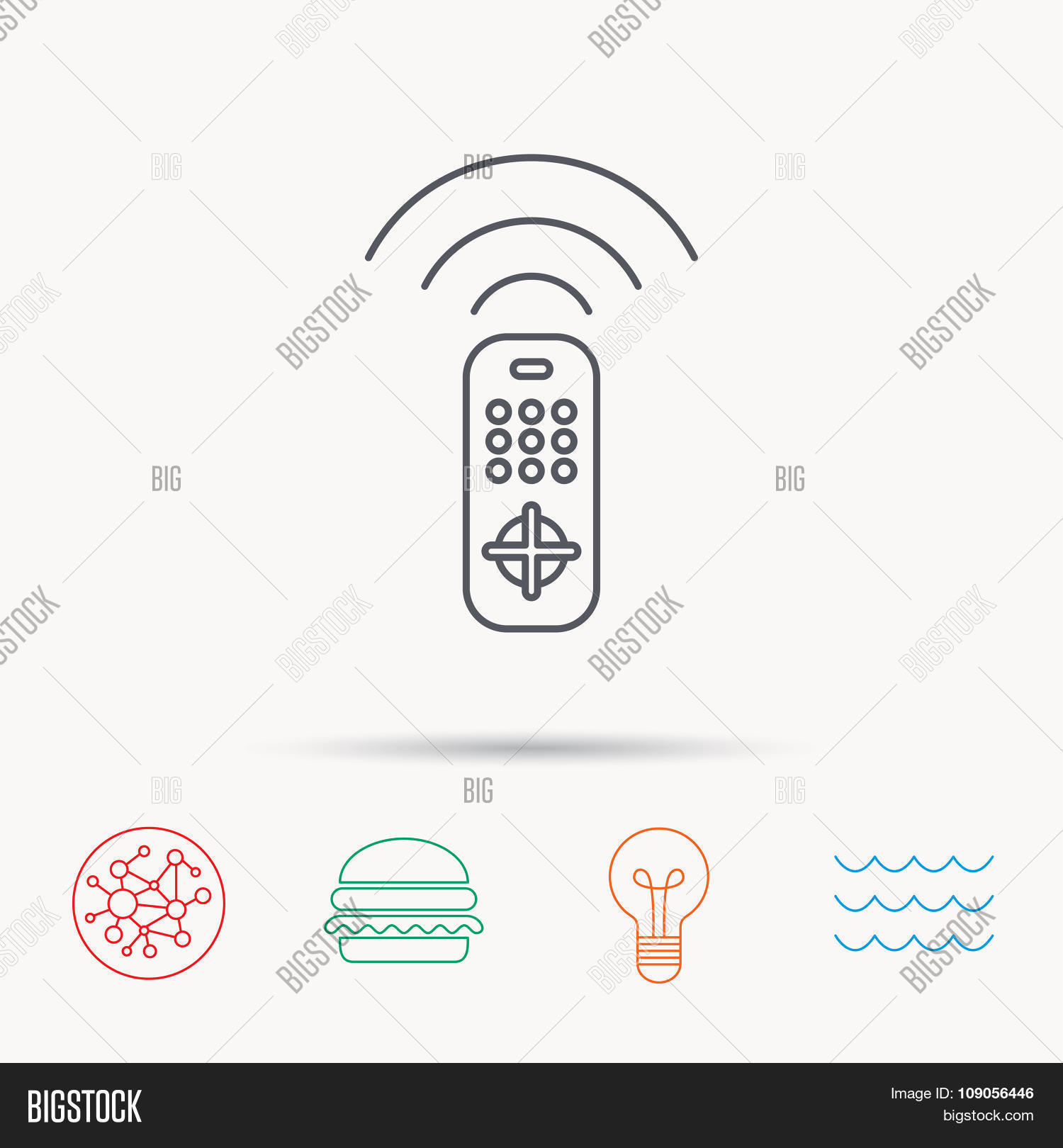 Remote Control Icon. Vector & Photo (Free Trial) | Bigstock