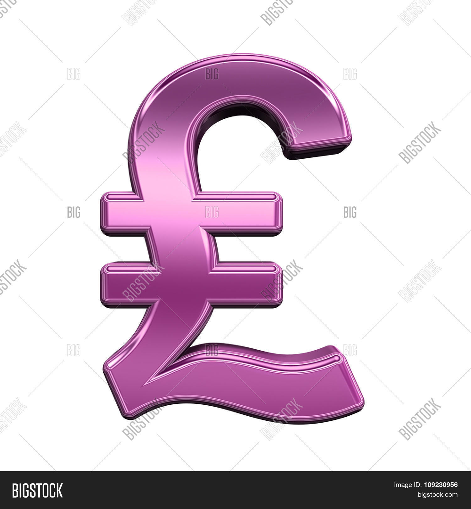 Pound Sign Shiny Pink Image & Photo (Free Trial) | Bigstock