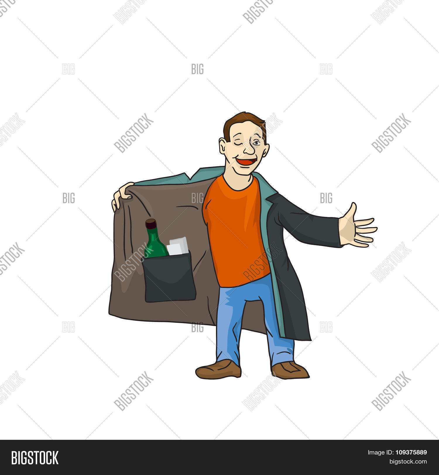 Cartoon Suspicious Vector & Photo (Free Trial) | Bigstock