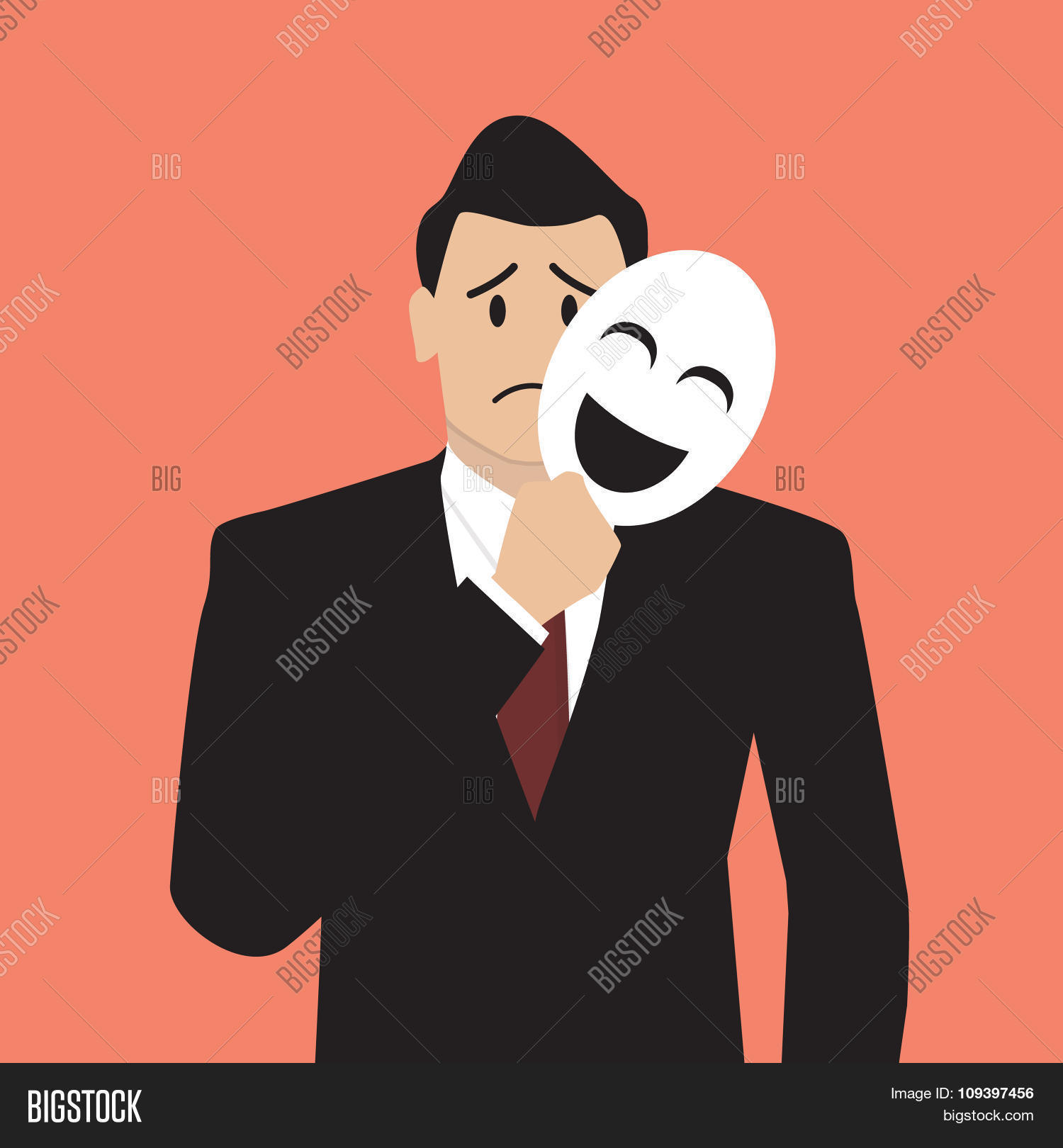 Fake Businessman Vector & Photo (Free Trial) | Bigstock