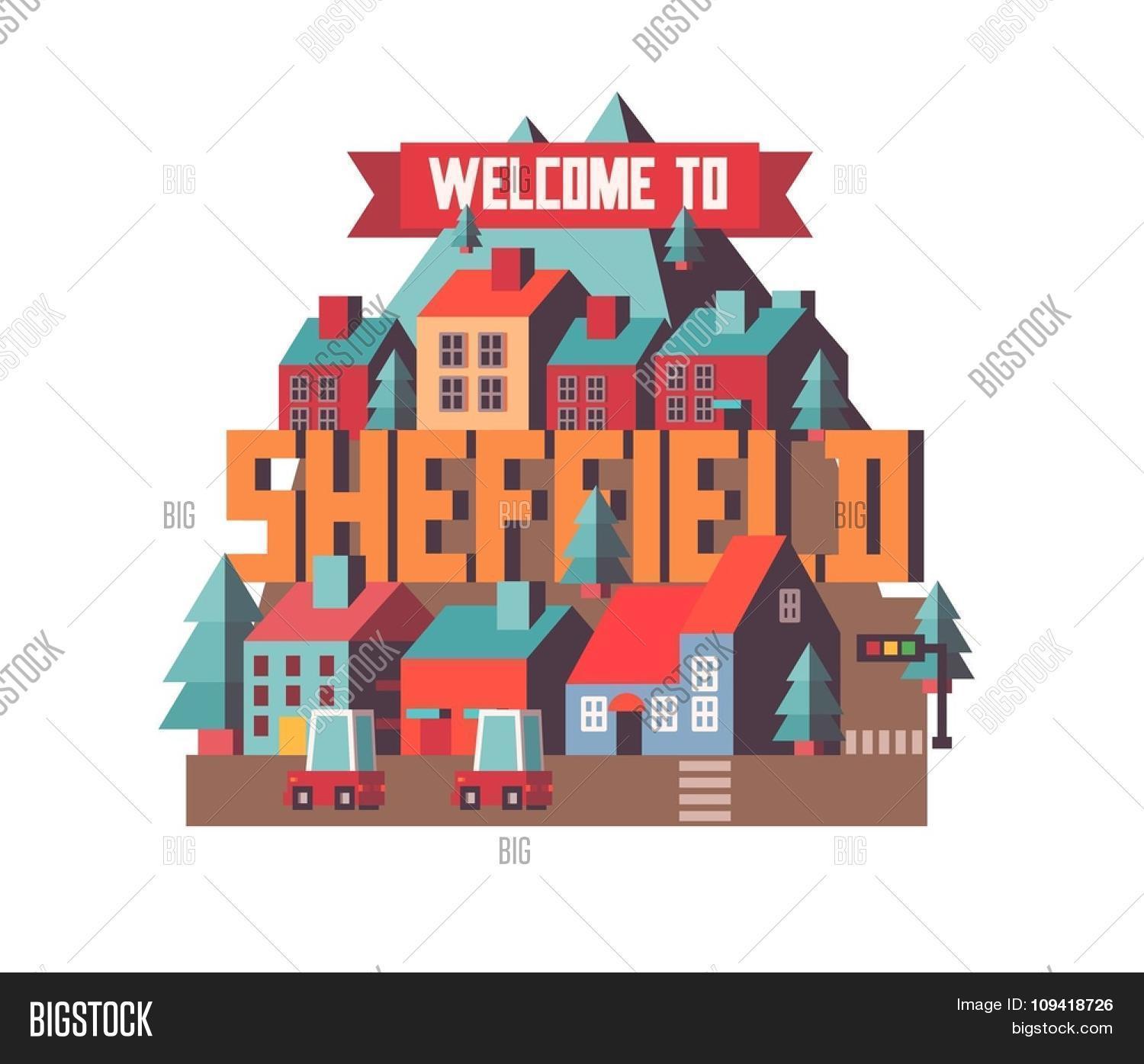 Sheffield England Vector & Photo (Free Trial) | Bigstock