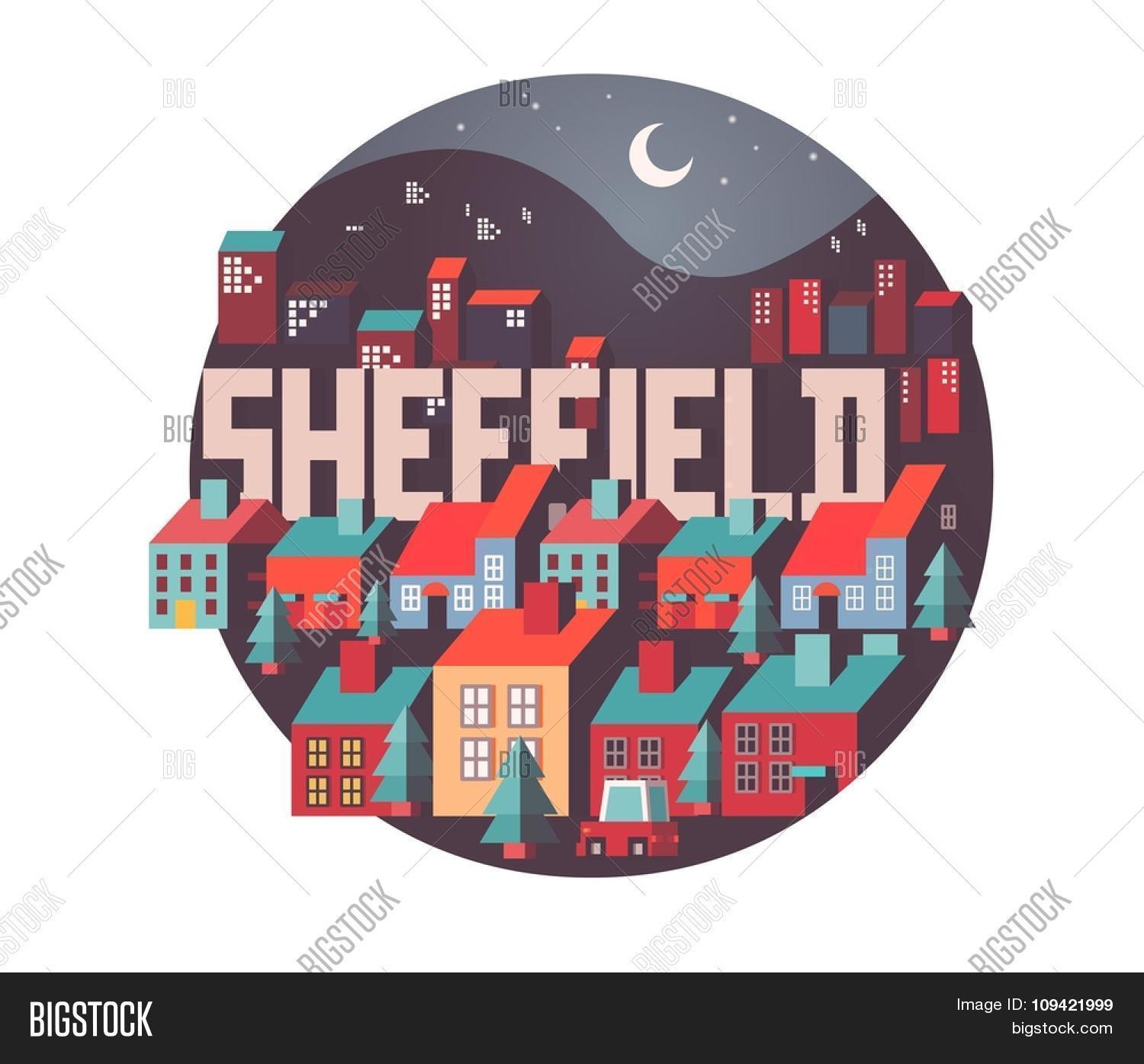 Sheffield England Vector & Photo (Free Trial) | Bigstock