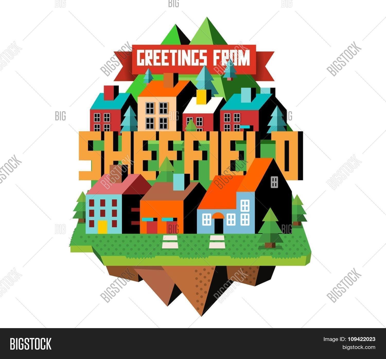 Sheffield England Vector & Photo (Free Trial) | Bigstock