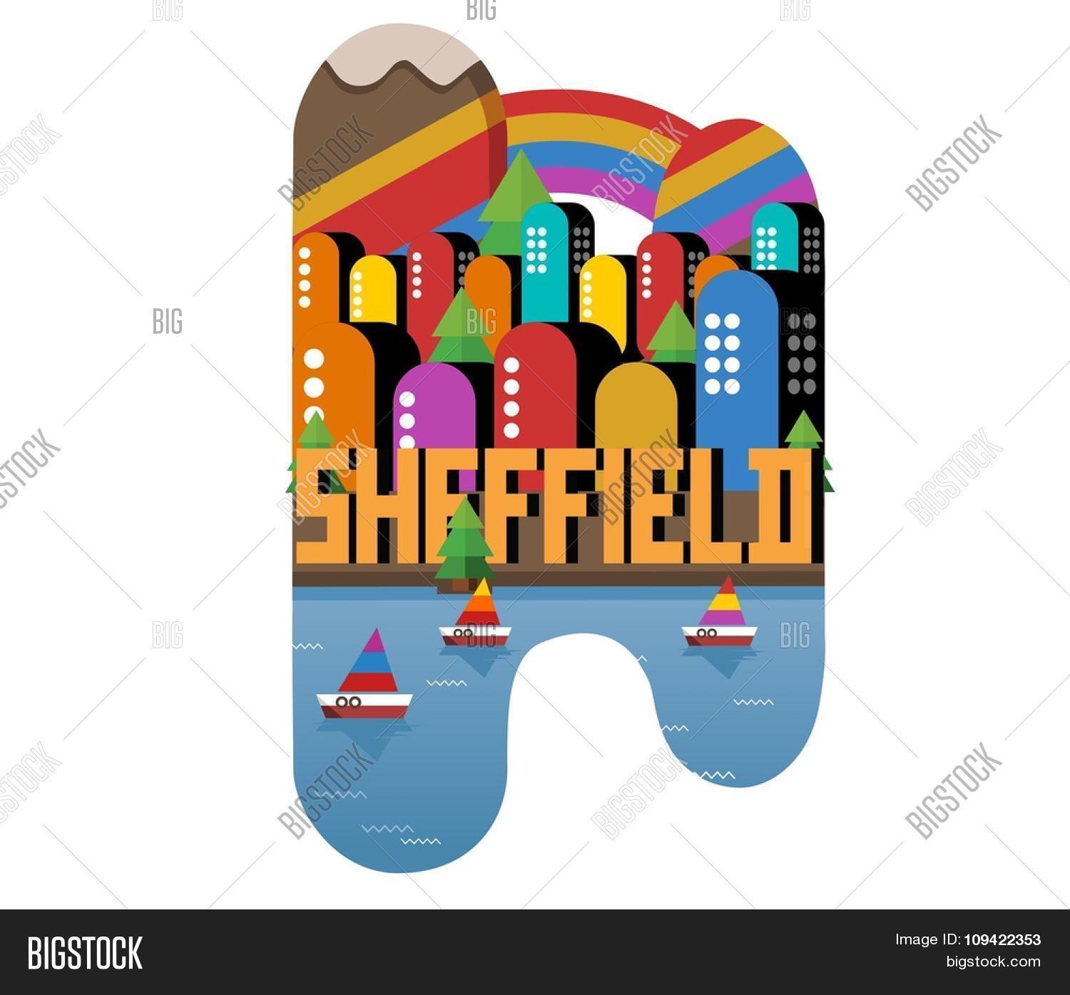 Sheffield England Vector & Photo (Free Trial) | Bigstock