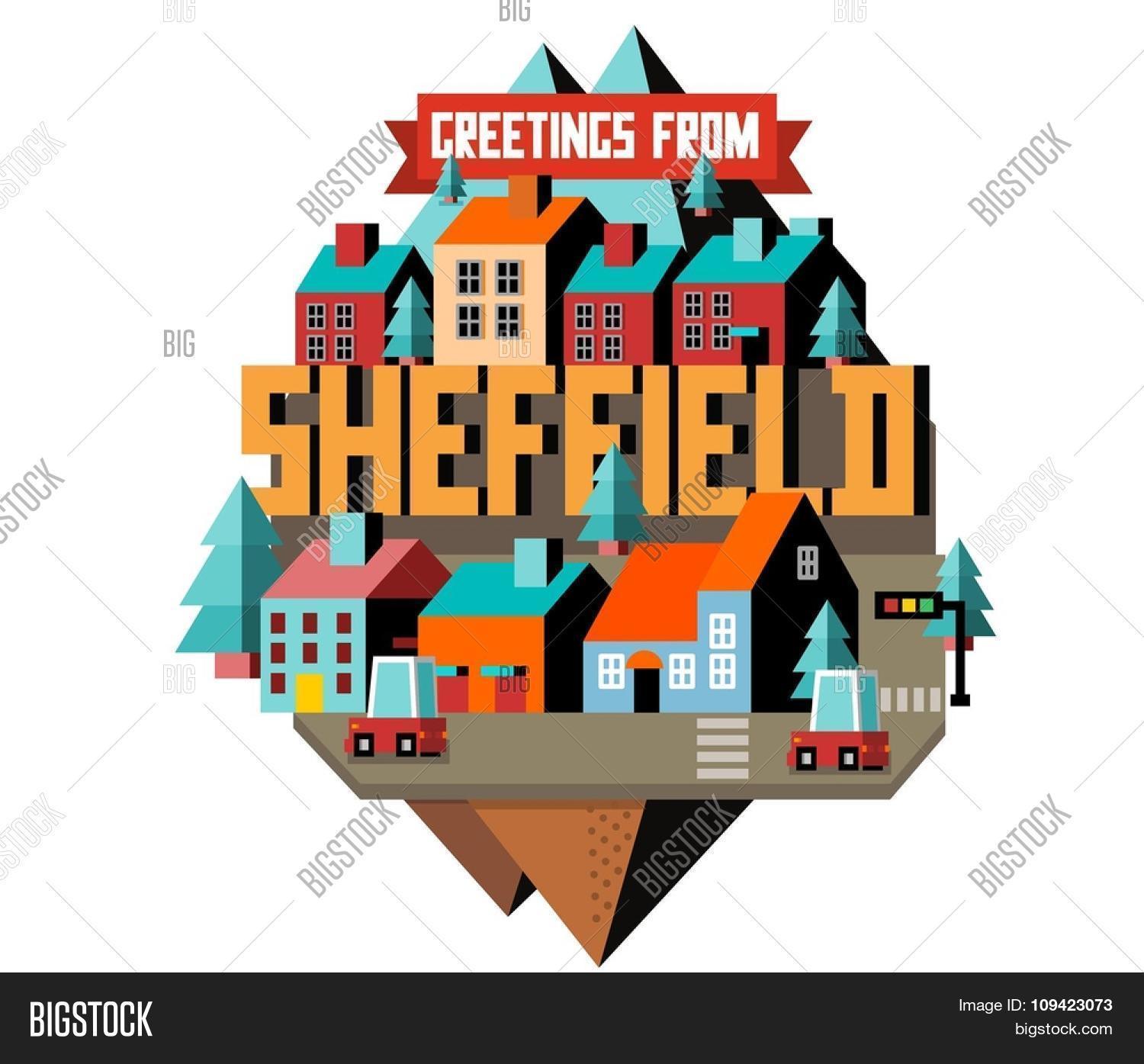 Sheffield England Vector & Photo (Free Trial) | Bigstock