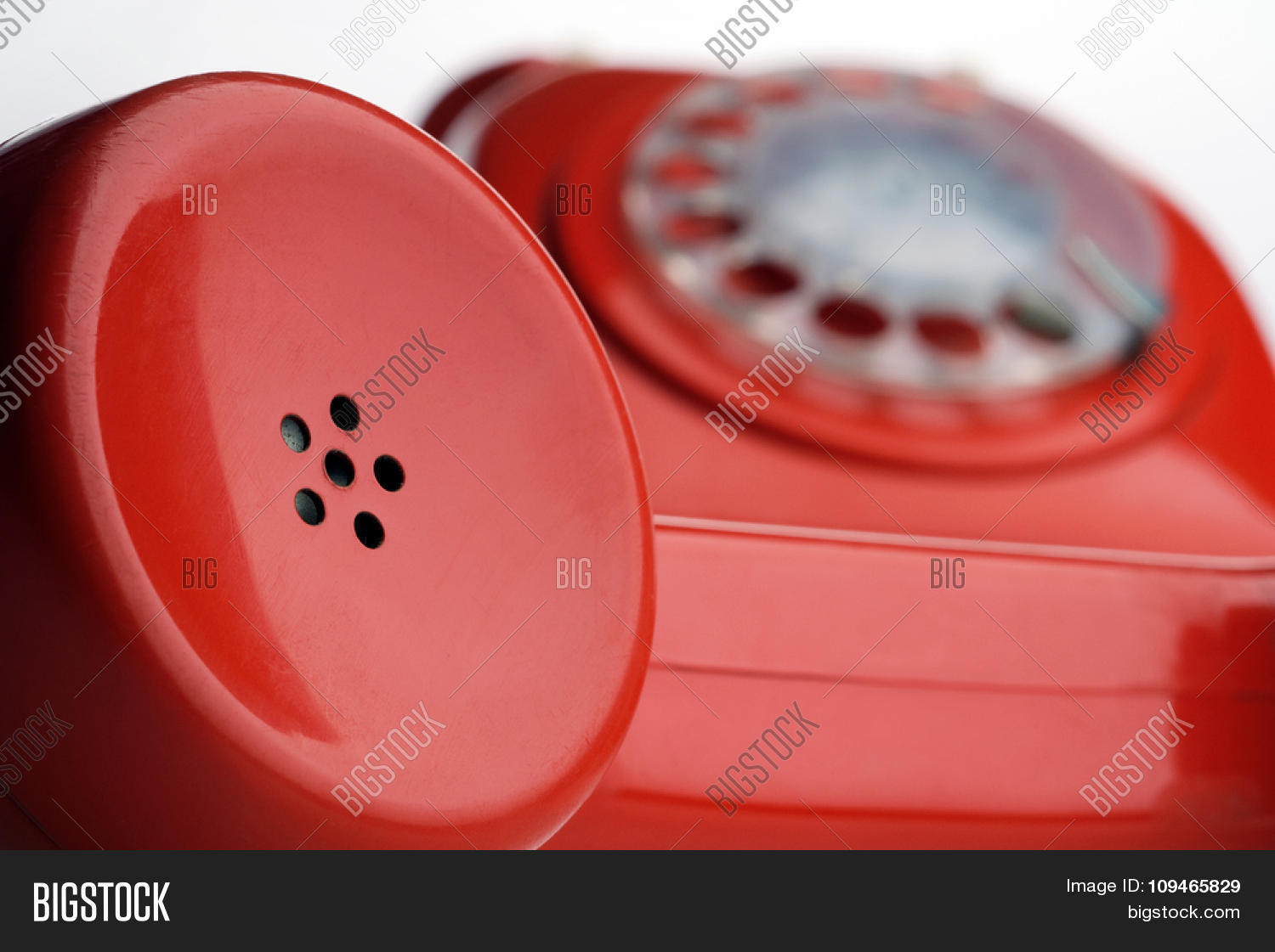Red Rotary Dial Image & Photo (Free Trial) | Bigstock