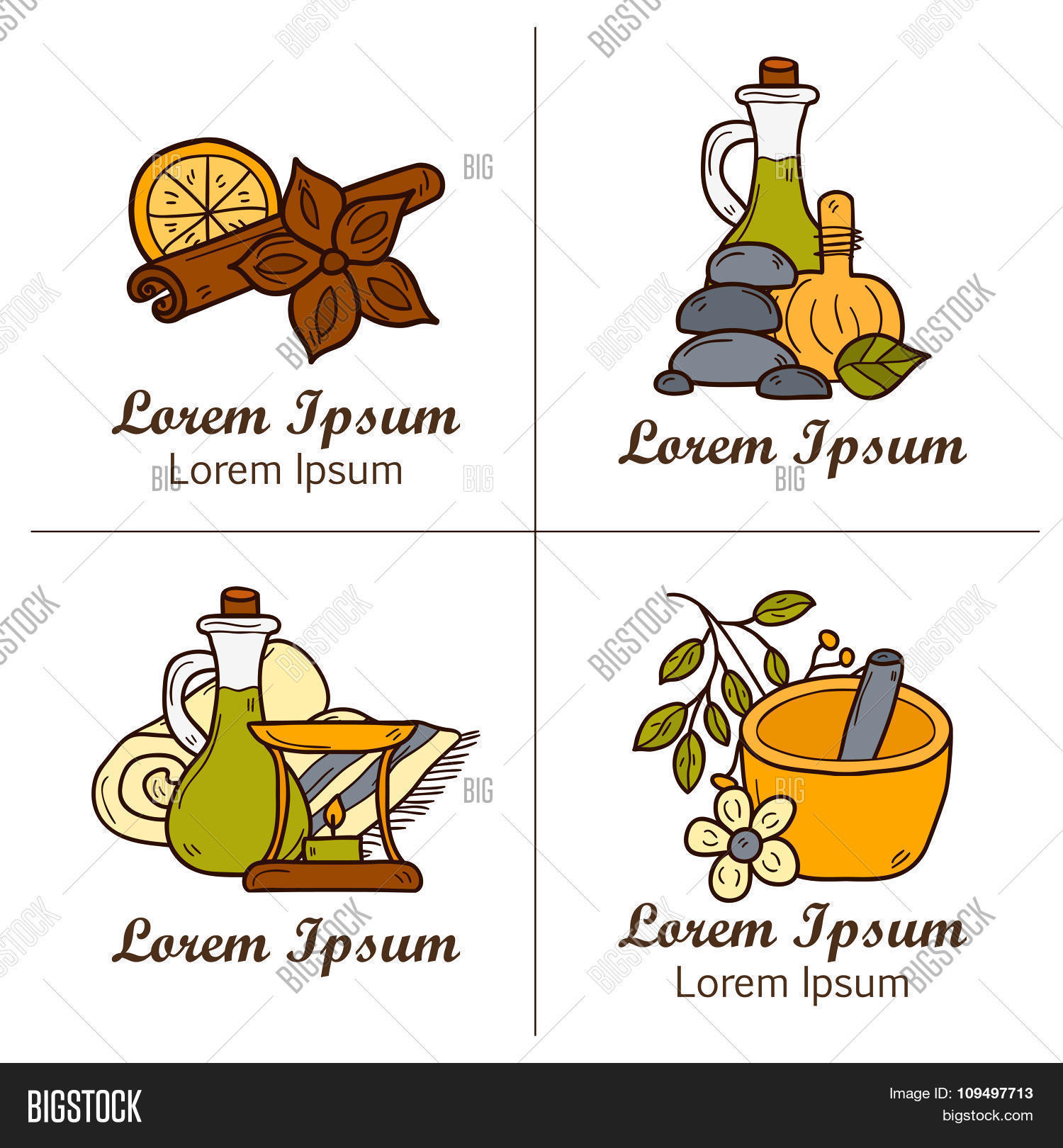 Ayurveda Vector Vector & Photo (Free Trial) | Bigstock