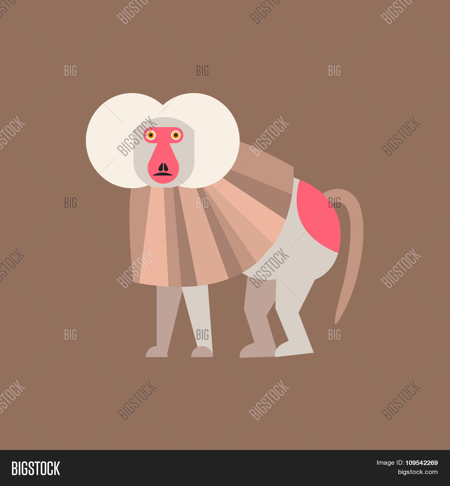 Cute Monkey Icon, Vector & Photo (Free Trial) | Bigstock