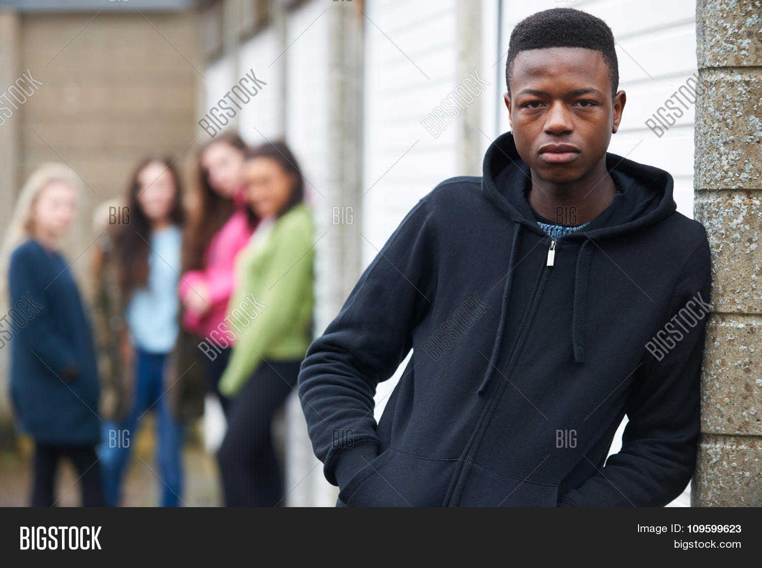 Gang Teenagers Hanging Image & Photo (Free Trial) | Bigstock