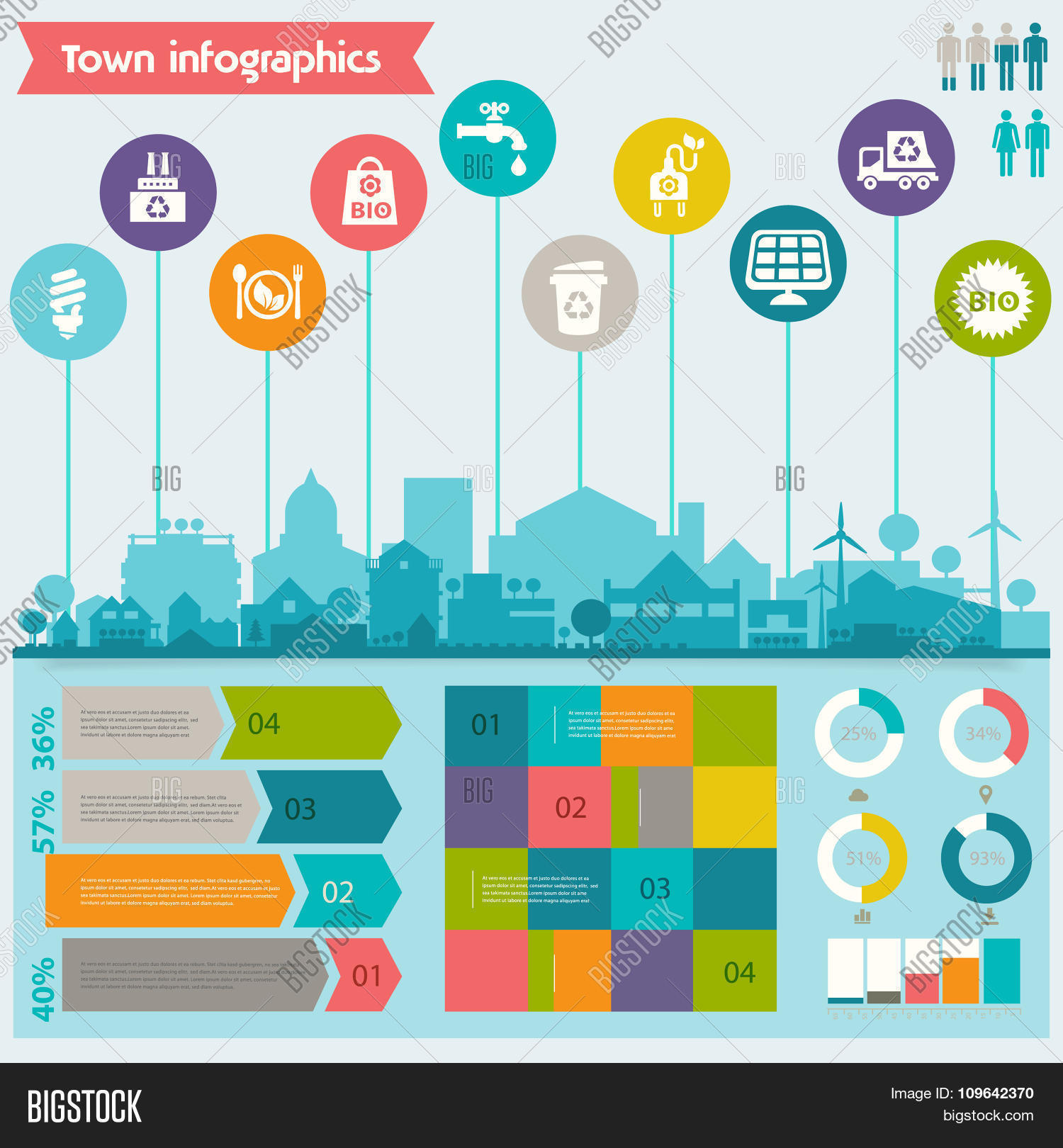 Utility Infographics Vector & Photo (Free Trial) | Bigstock