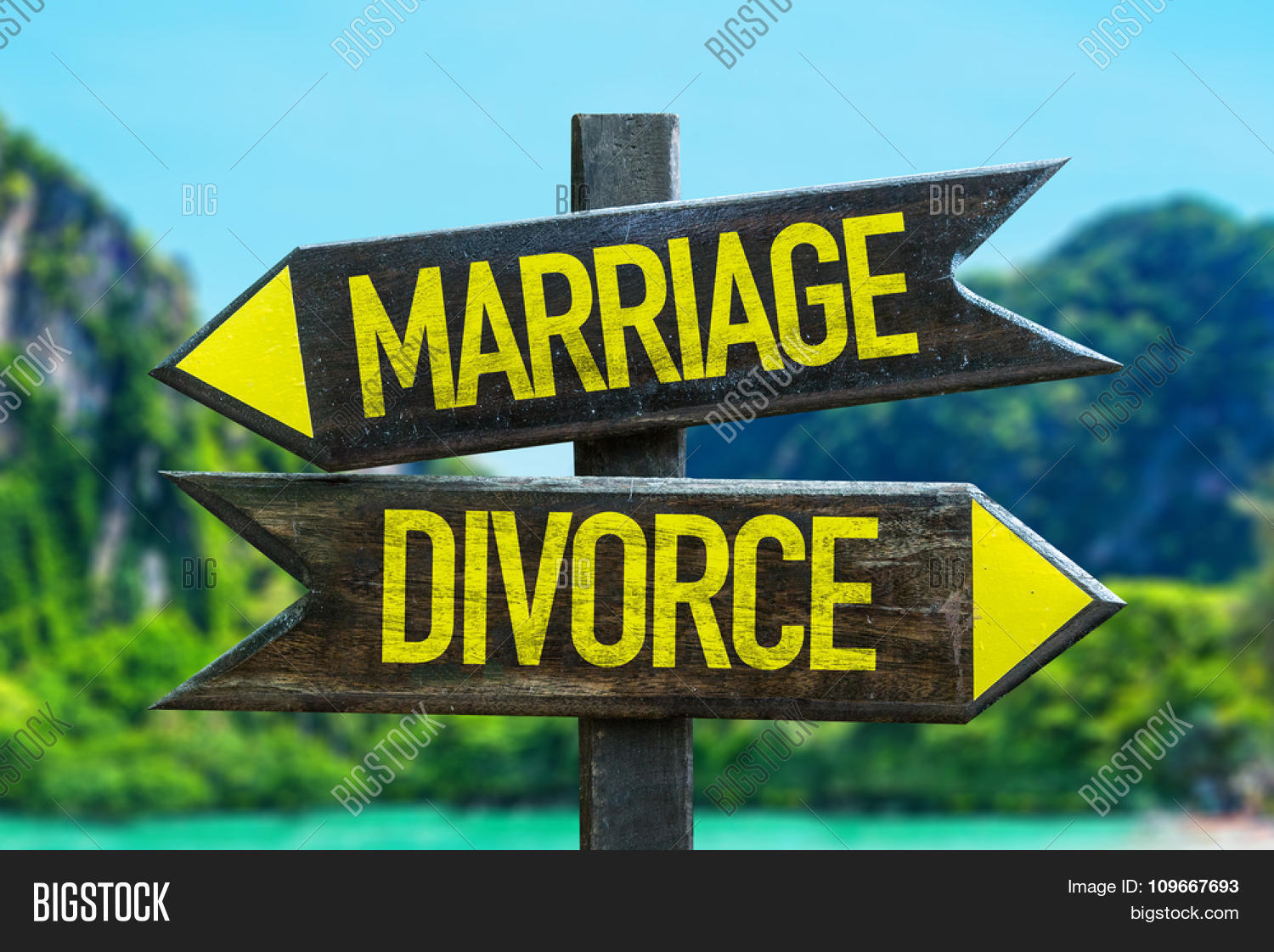 Marriage - Divorce Image & Photo (Free Trial) | Bigstock