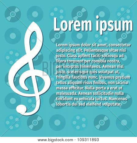 Treble Clef Vector & Photo (Free Trial) | Bigstock