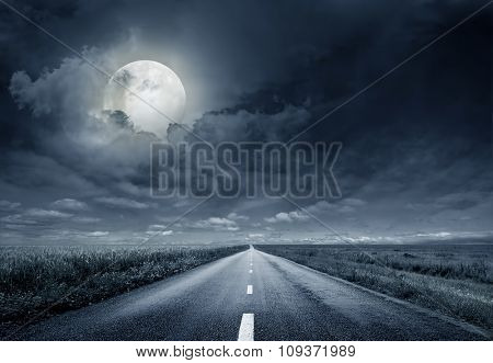 Moon Road Images, Illustrations & Vectors (Free) - Bigstock