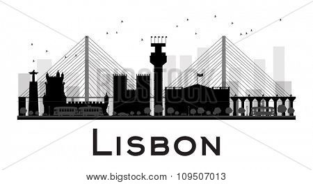 Lisbon City Skyline Vector & Photo (Free Trial) | Bigstock
