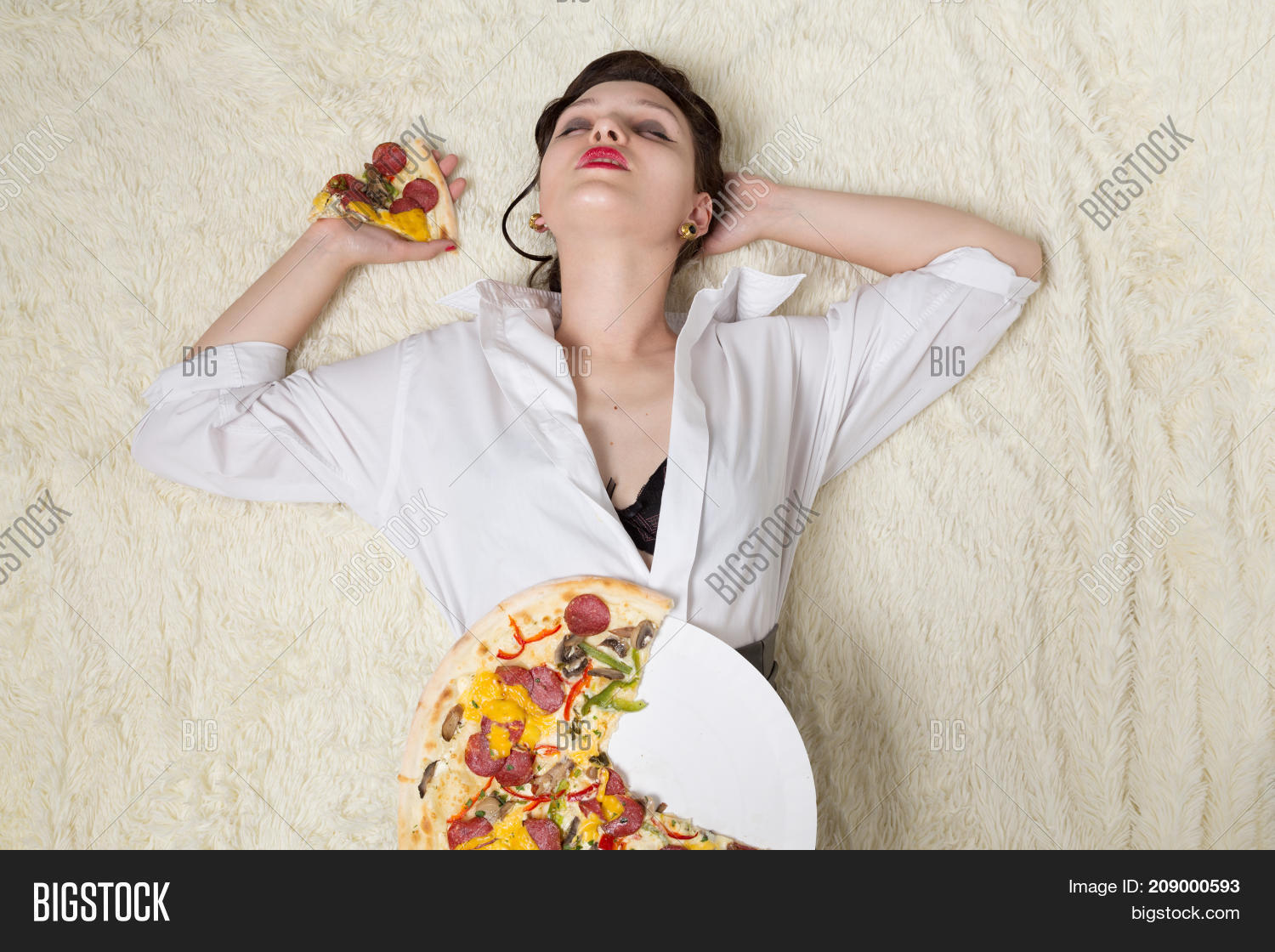 Beautiful Overeat Image & Photo (Free Trial) | Bigstock