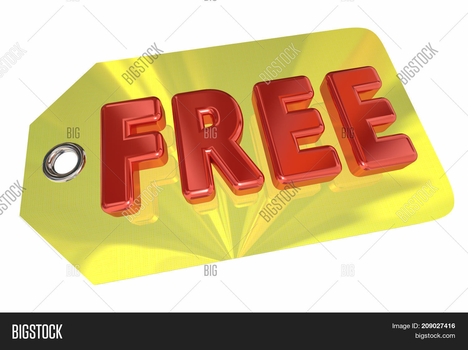 Free Price Tag No Cost Image & Photo (Free Trial) | Bigstock