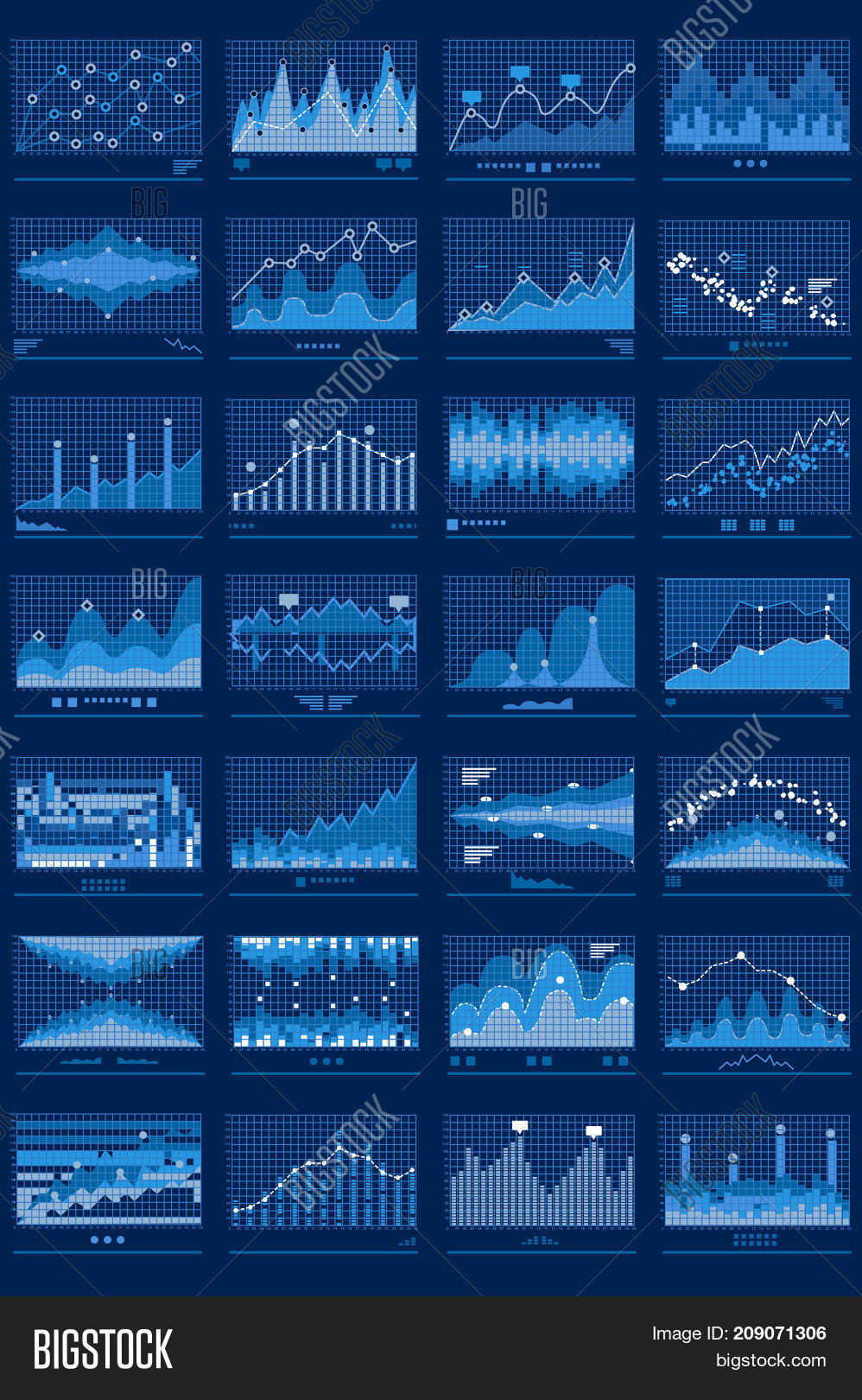 Business Data Report Vector & Photo (Free Trial) | Bigstock