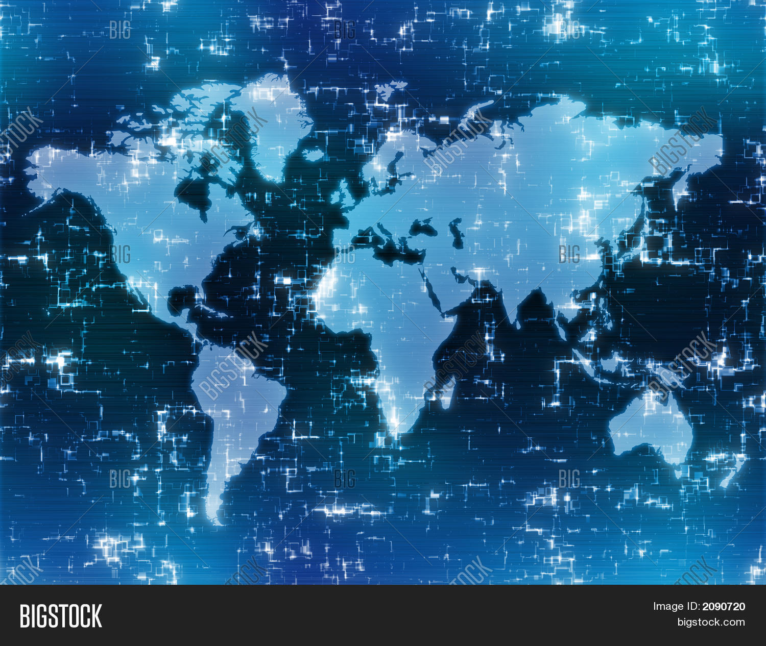 High Tech Map Image & Photo (Free Trial) | Bigstock