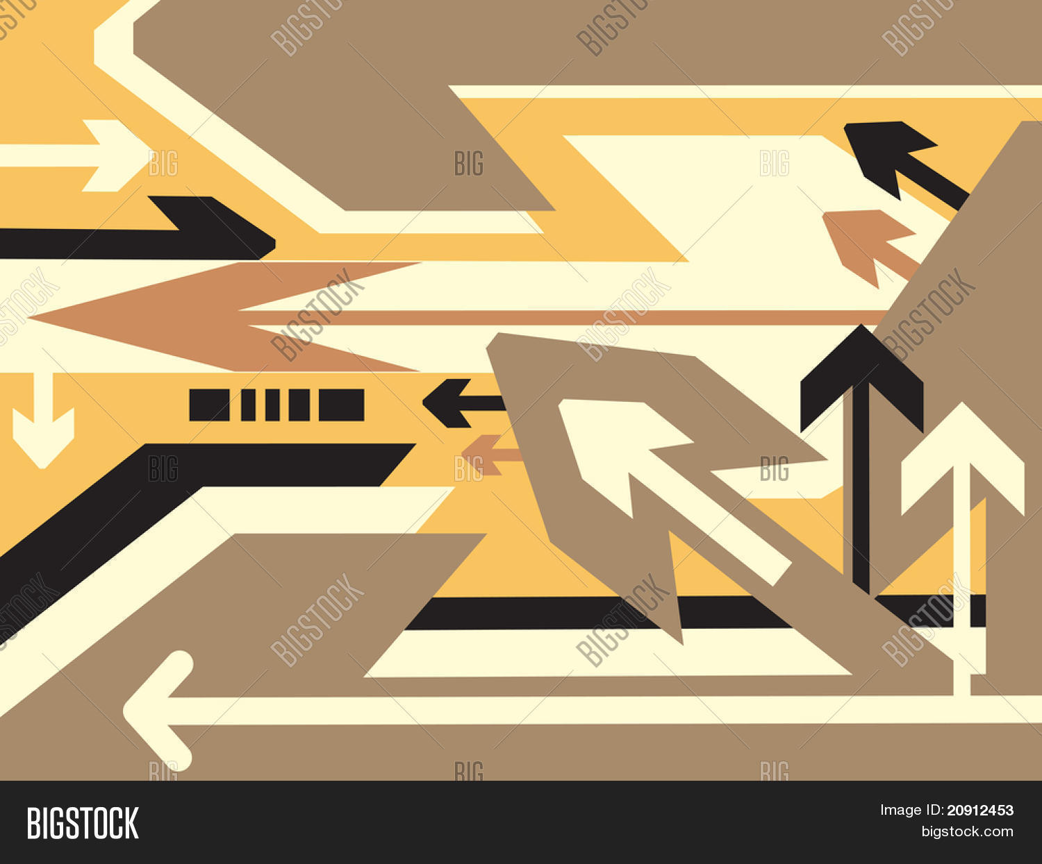 Direction Movement Vector & Photo (Free Trial) | Bigstock