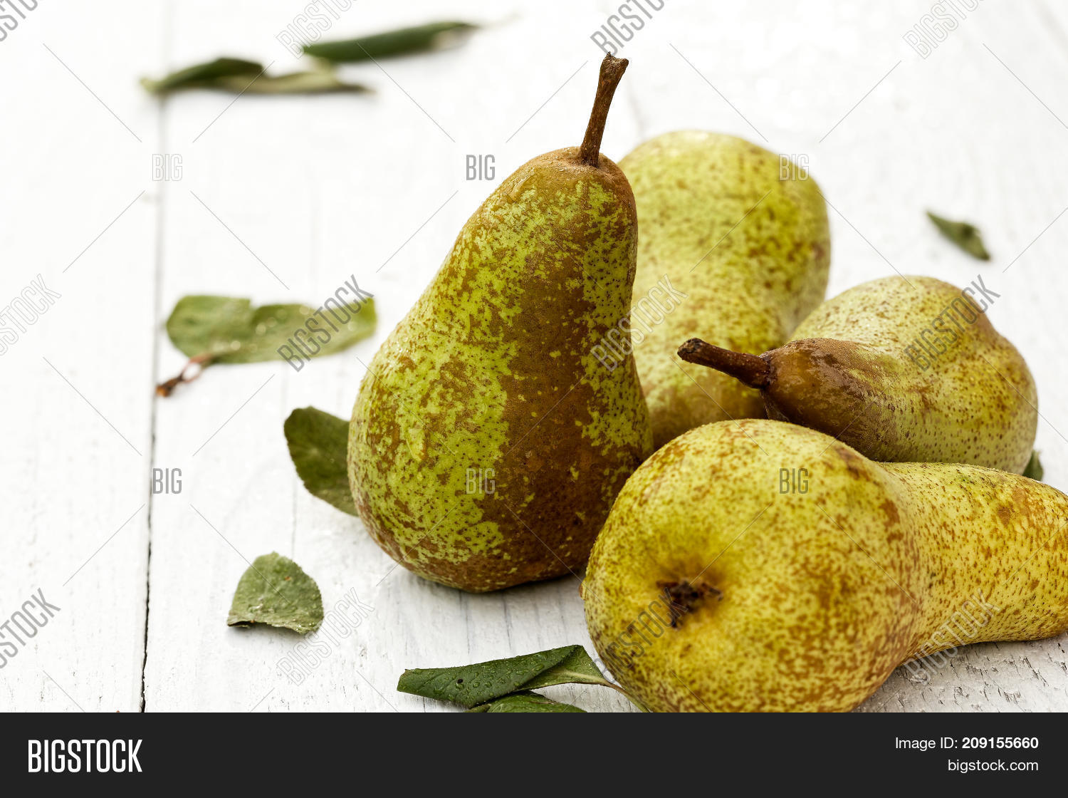 Four Abate Fetel Pears Image & Photo (Free Trial) | Bigstock