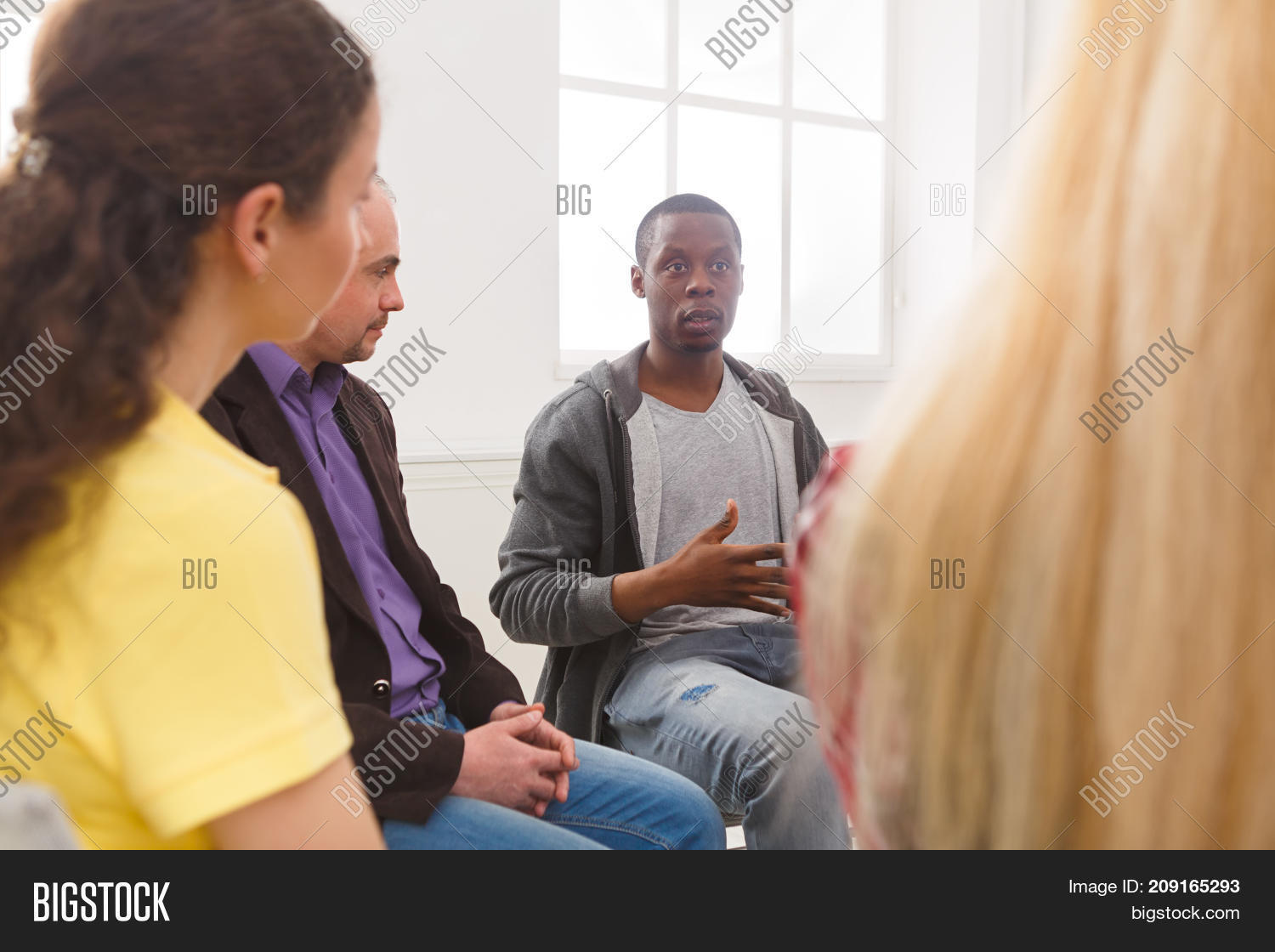 Meeting Support Group Image & Photo (Free Trial) | Bigstock