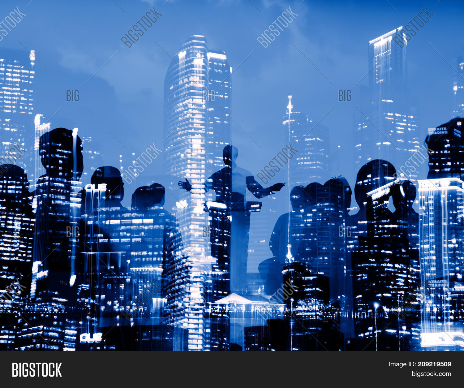 Large Group Business Image & Photo (Free Trial) | Bigstock