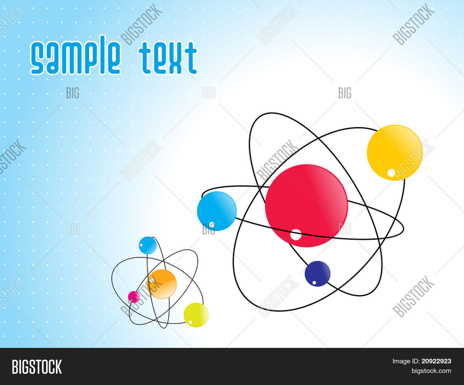 Electrons Spinning Vector & Photo (Free Trial) | Bigstock
