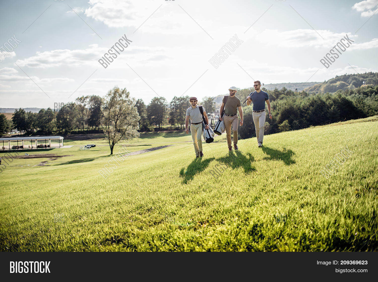 Golf Player Walking Image & Photo (Free Trial) | Bigstock