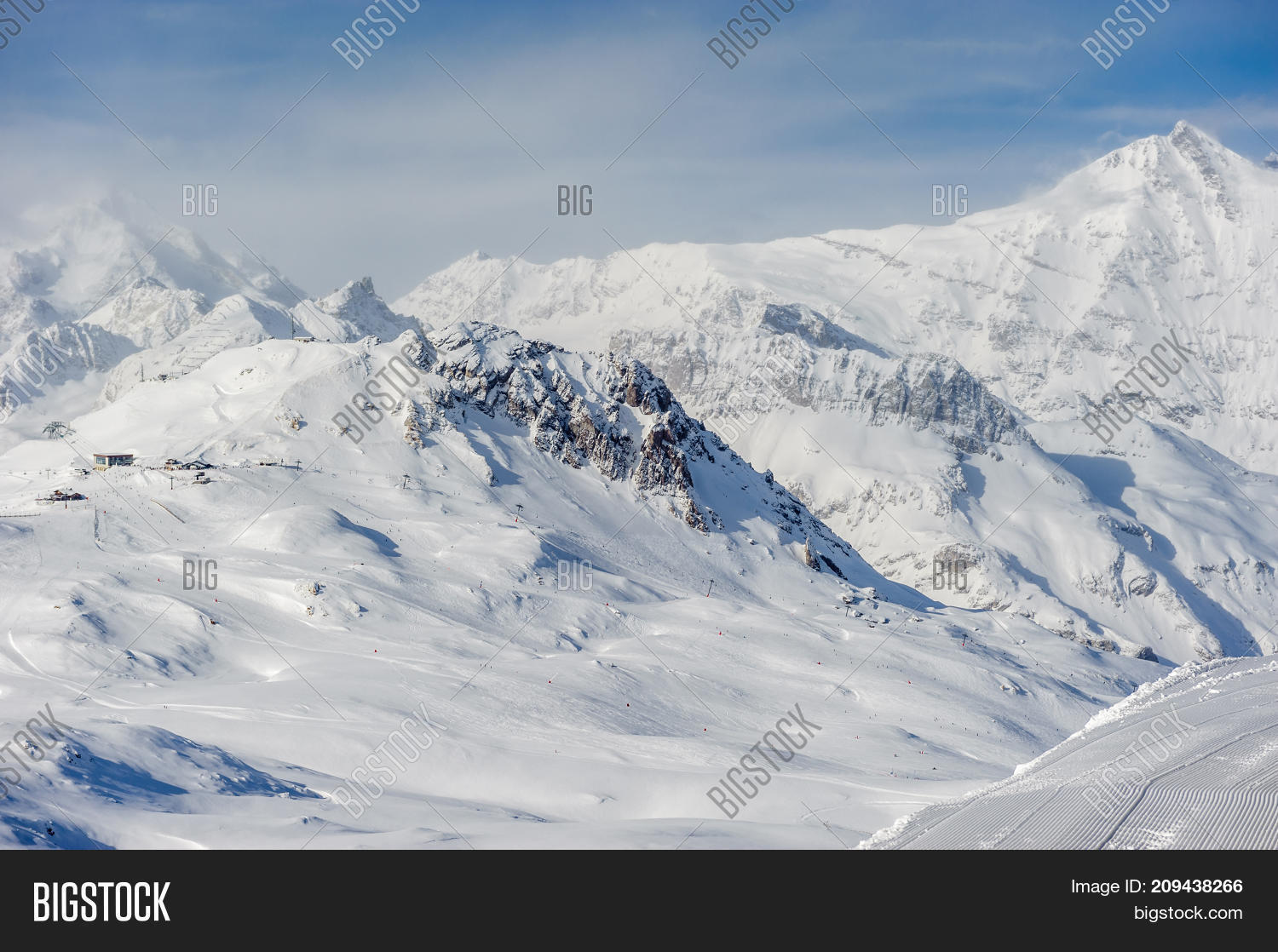 Alpine Winter Mountain Image & Photo (Free Trial) | Bigstock