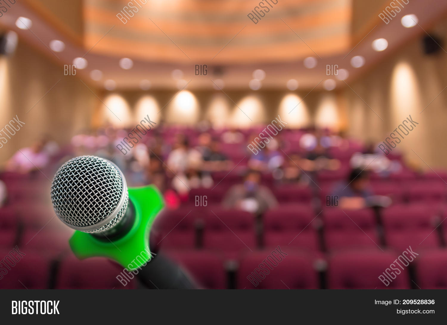 Microphone Abstract Image & Photo (Free Trial) | Bigstock