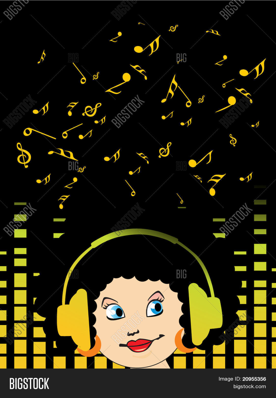 Musical Graph Vector & Photo (Free Trial) | Bigstock