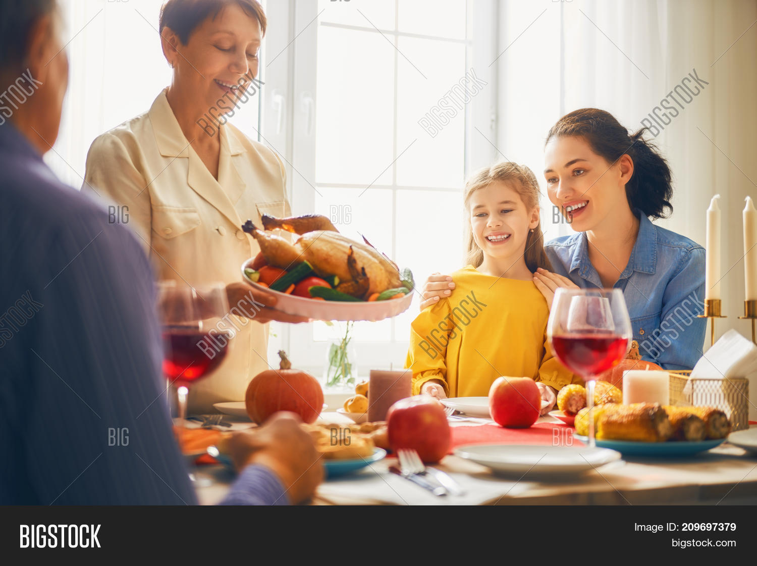 Happy Thanksgiving Day Image & Photo (Free Trial) | Bigstock