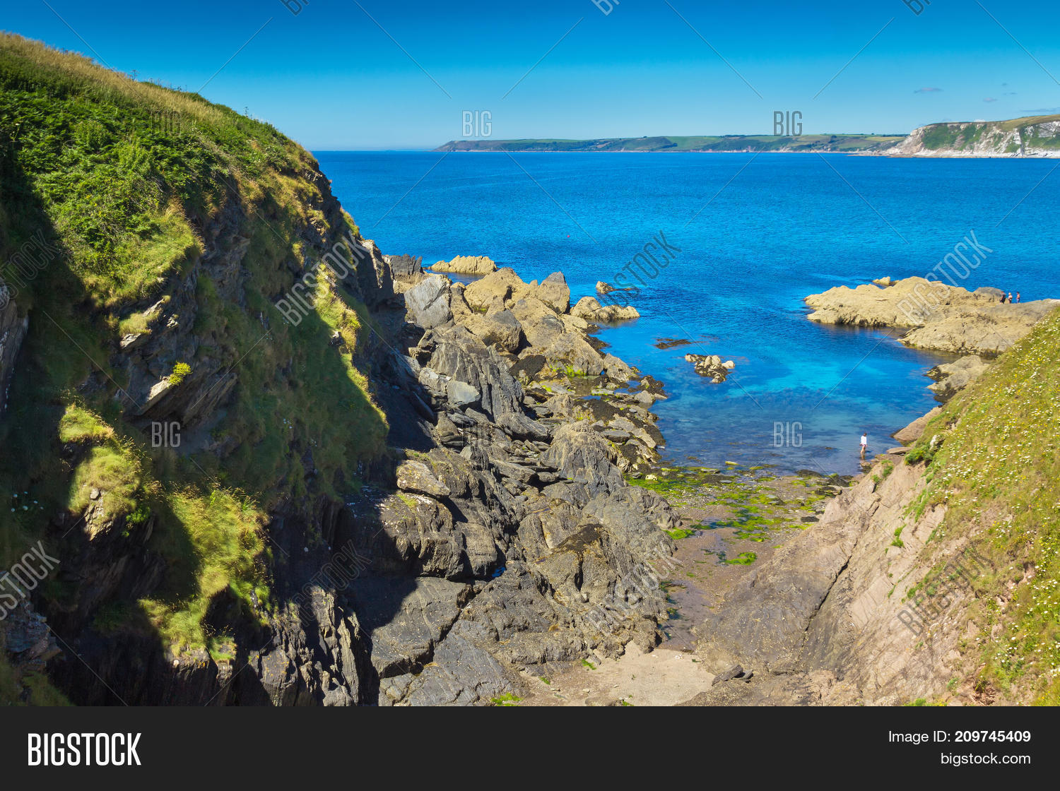 View Sea Devon Coast. Image & Photo (Free Trial) | Bigstock