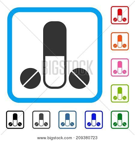 Male Medication Icon Vector & Photo (Free Trial) | Bigstock