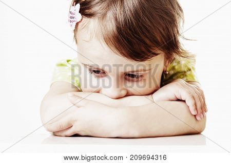 Portrait Little Cute Image & Photo (Free Trial) | Bigstock