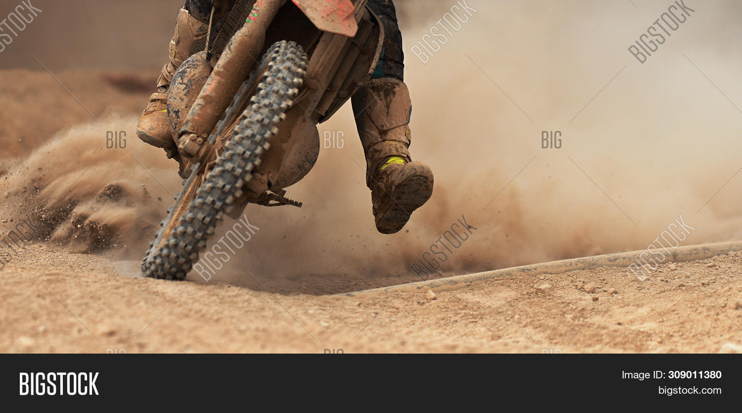Motocross Racer Image & Photo (Free Trial) | Bigstock