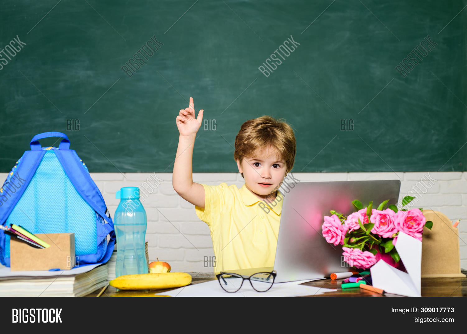 First Time School. Boy Image & Photo (Free Trial) | Bigstock