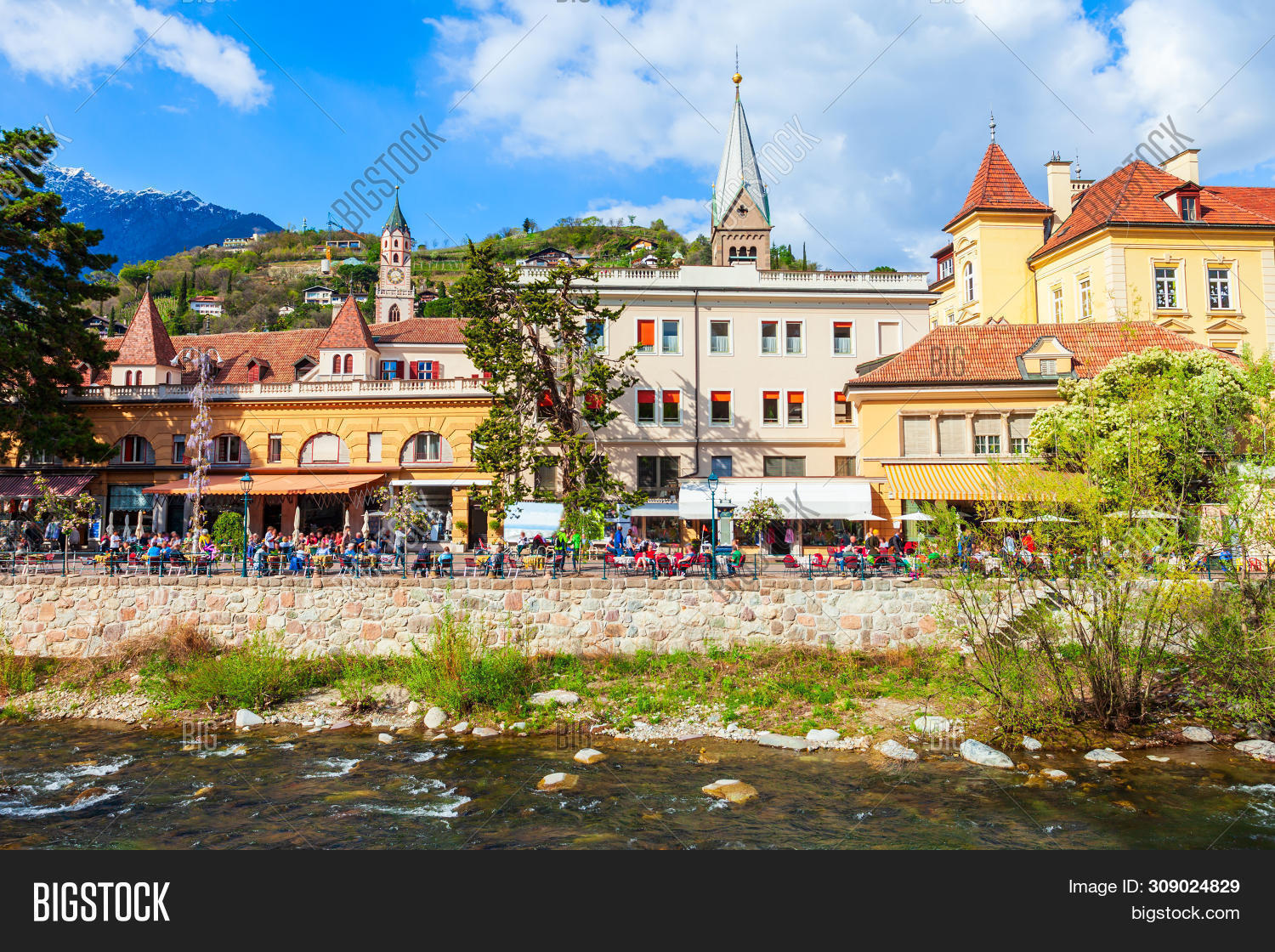 Merano City Centre Image & Photo (Free Trial) | Bigstock
