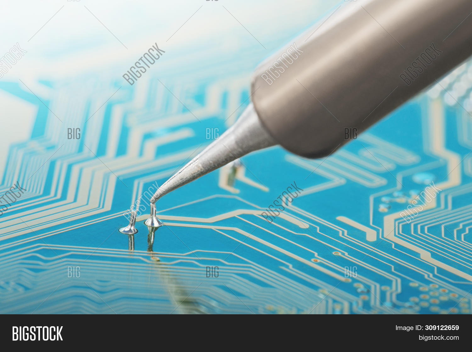 Soldering Electronic Image And Photo Free Trial Bigstock
