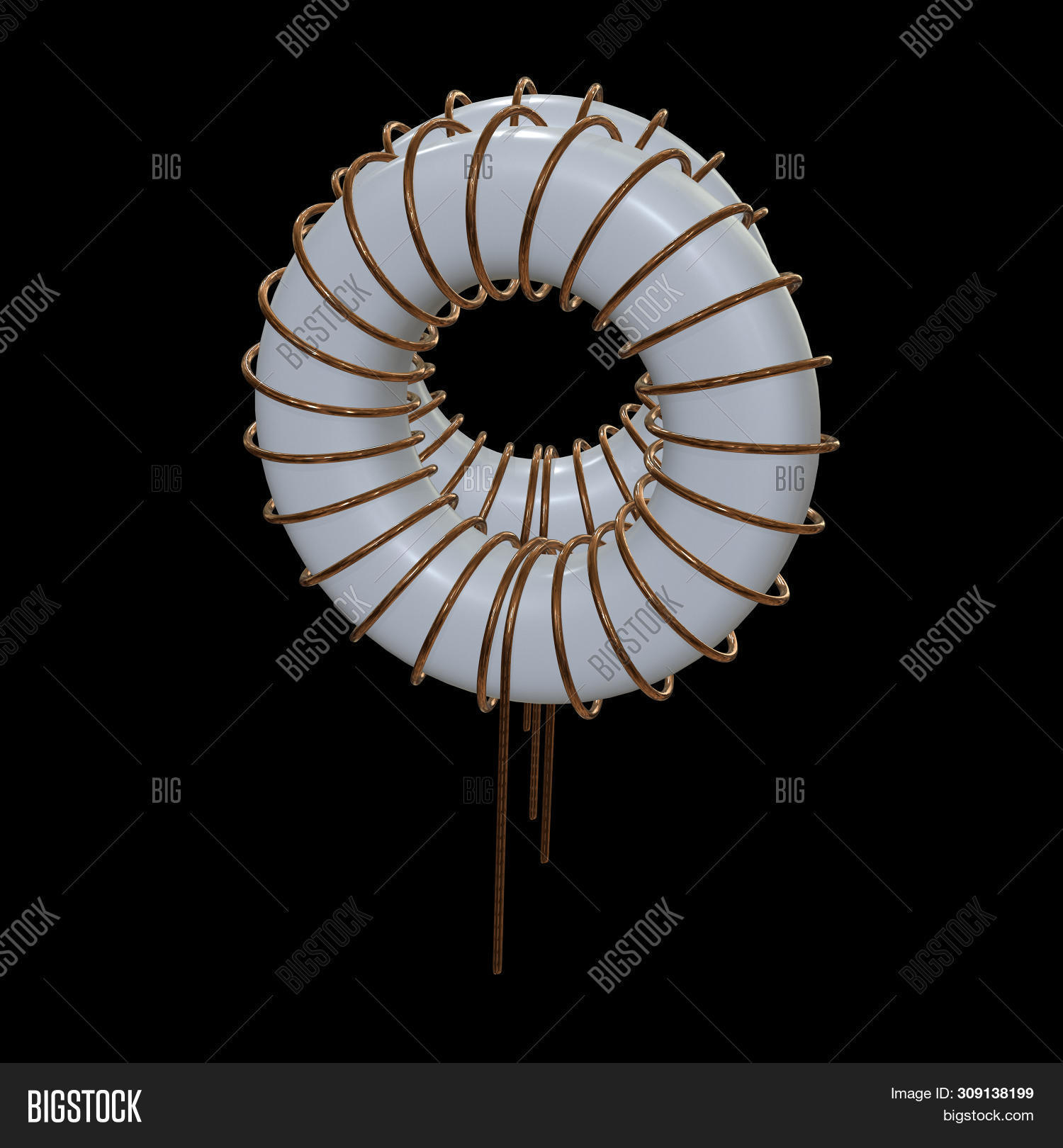 Toroidal Coil Inductor Image & Photo (Free Trial) | Bigstock