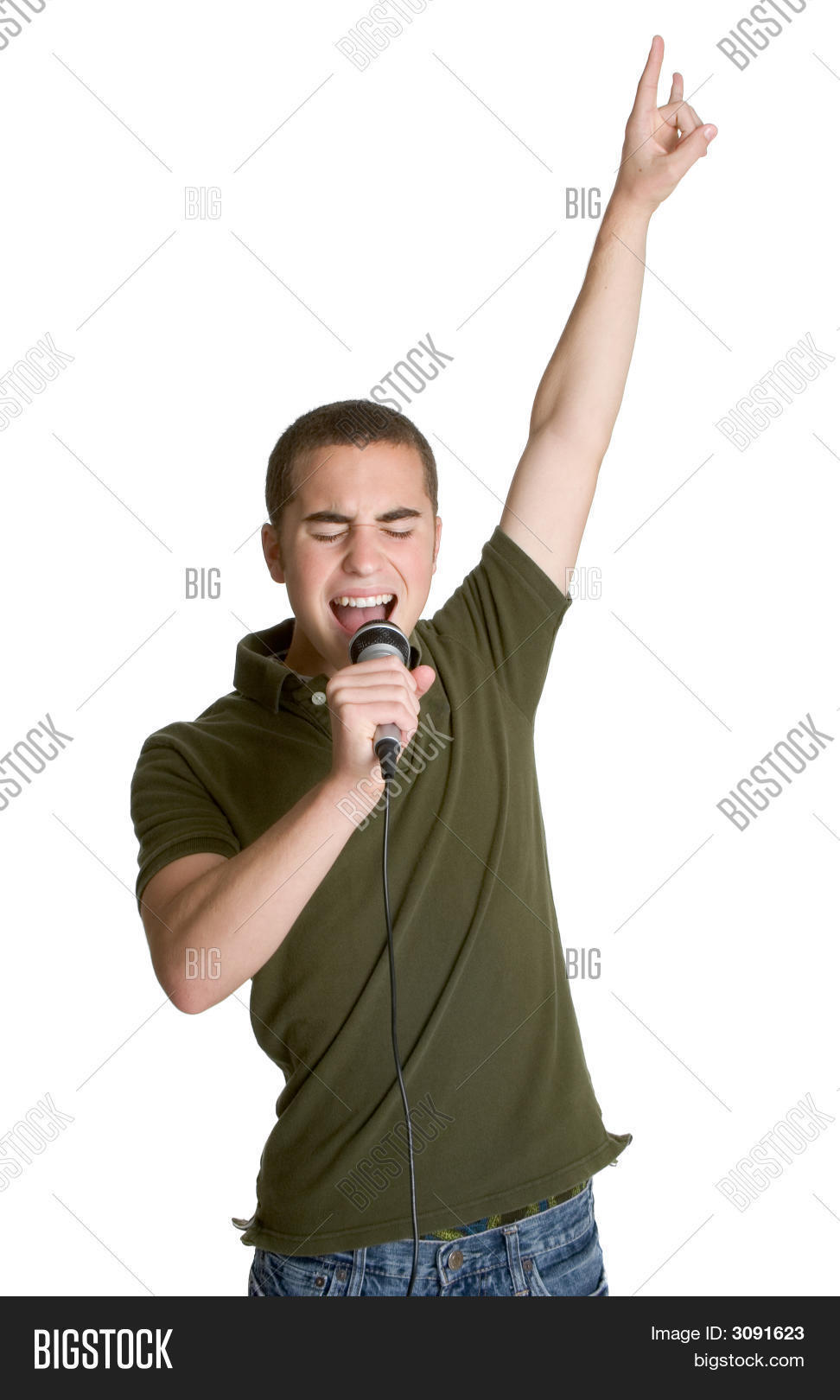 Teenage Boy Singing Image & Photo (Free Trial) | Bigstock